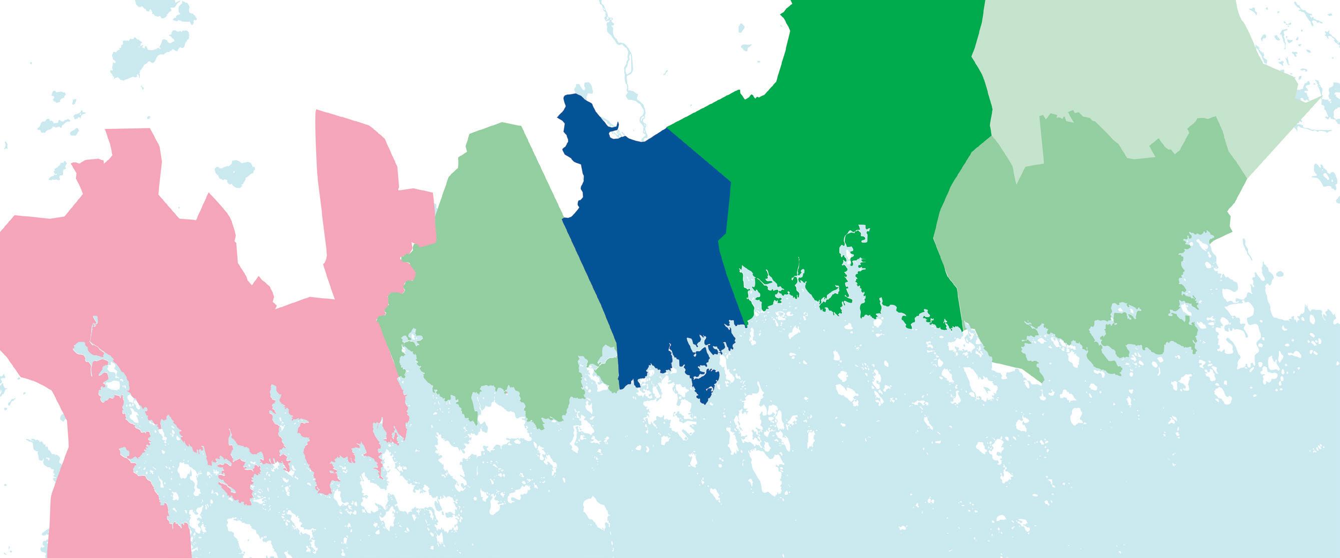 Kotkan, Haminan ja Loviisan seudun kartta by visitkotkahamina - Issuu