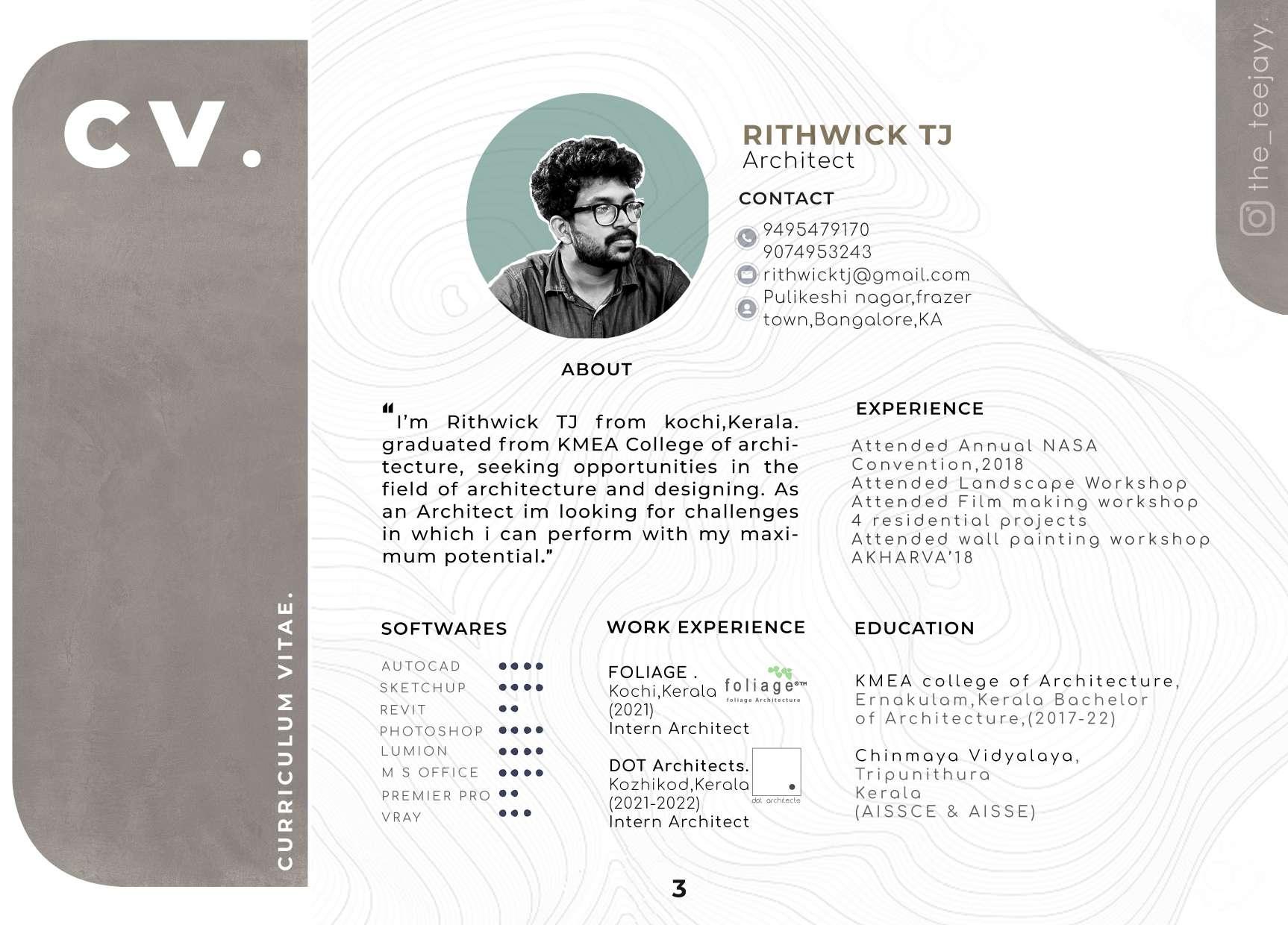 Architecture Portfolio 2023-Rithwick TJ by rithwicktj - Issuu