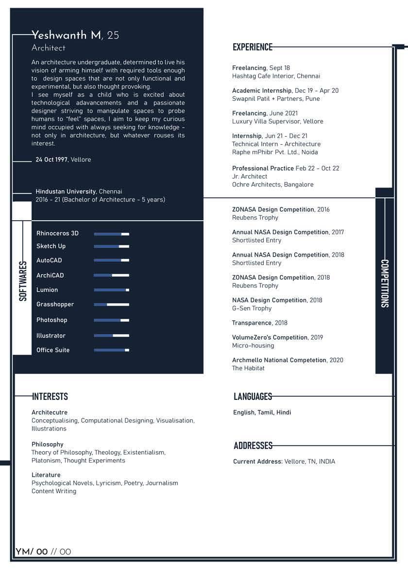Yeshwanth Mani | Master of Architecture portfolio 2023 by Yesh Wanth - Issuu