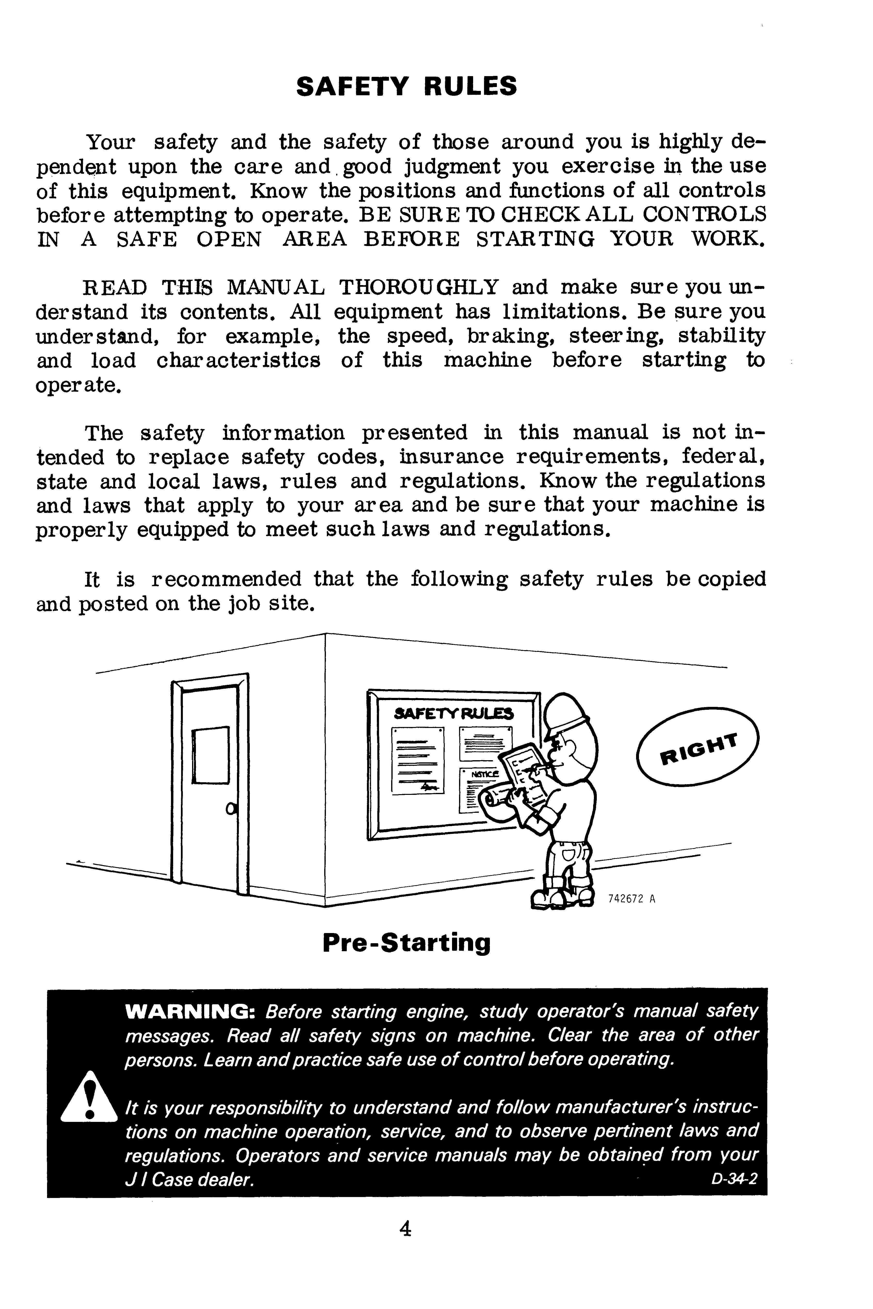 Case Crawler Dozer 1450 Operators Manual 9 4484 by LarryCampop - Issuu