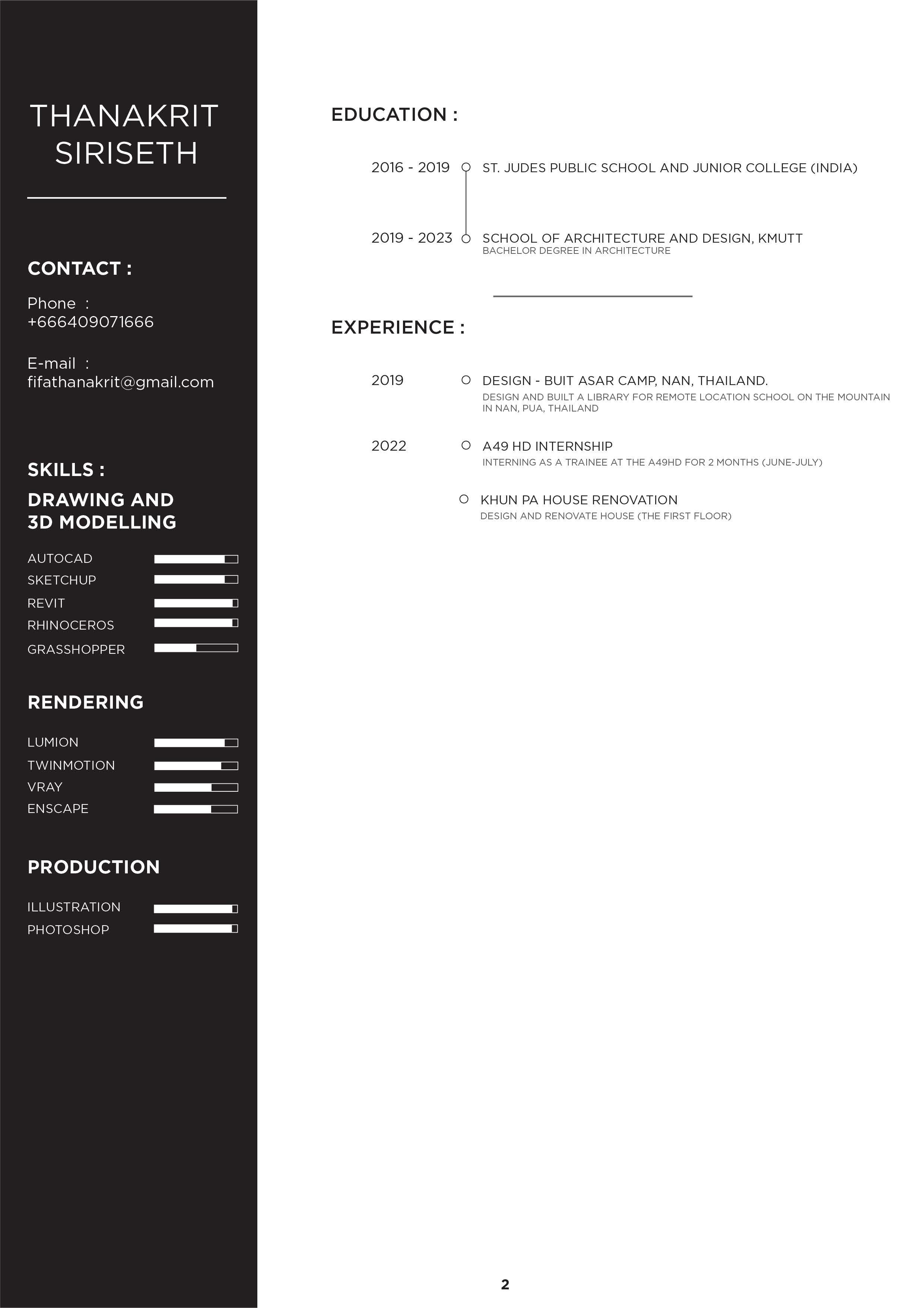 THANAKRIT'S PORTFOLIO by thannakrit19 - Issuu