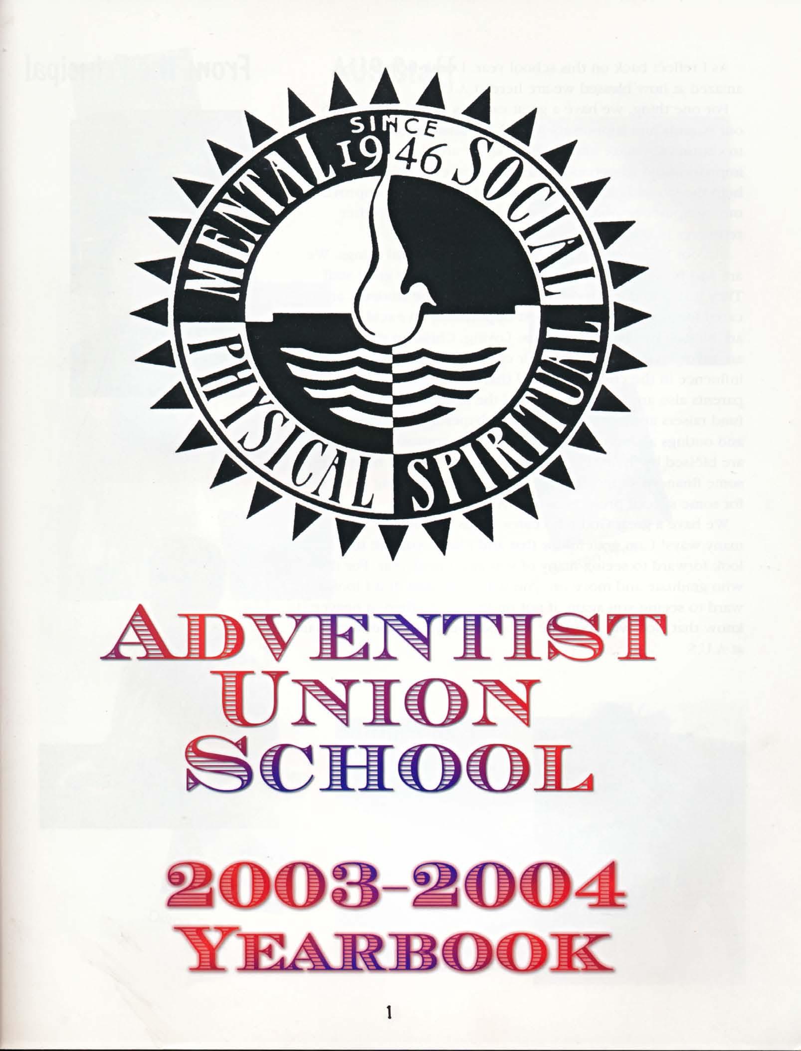 2004 by Adventist Union School - Issuu