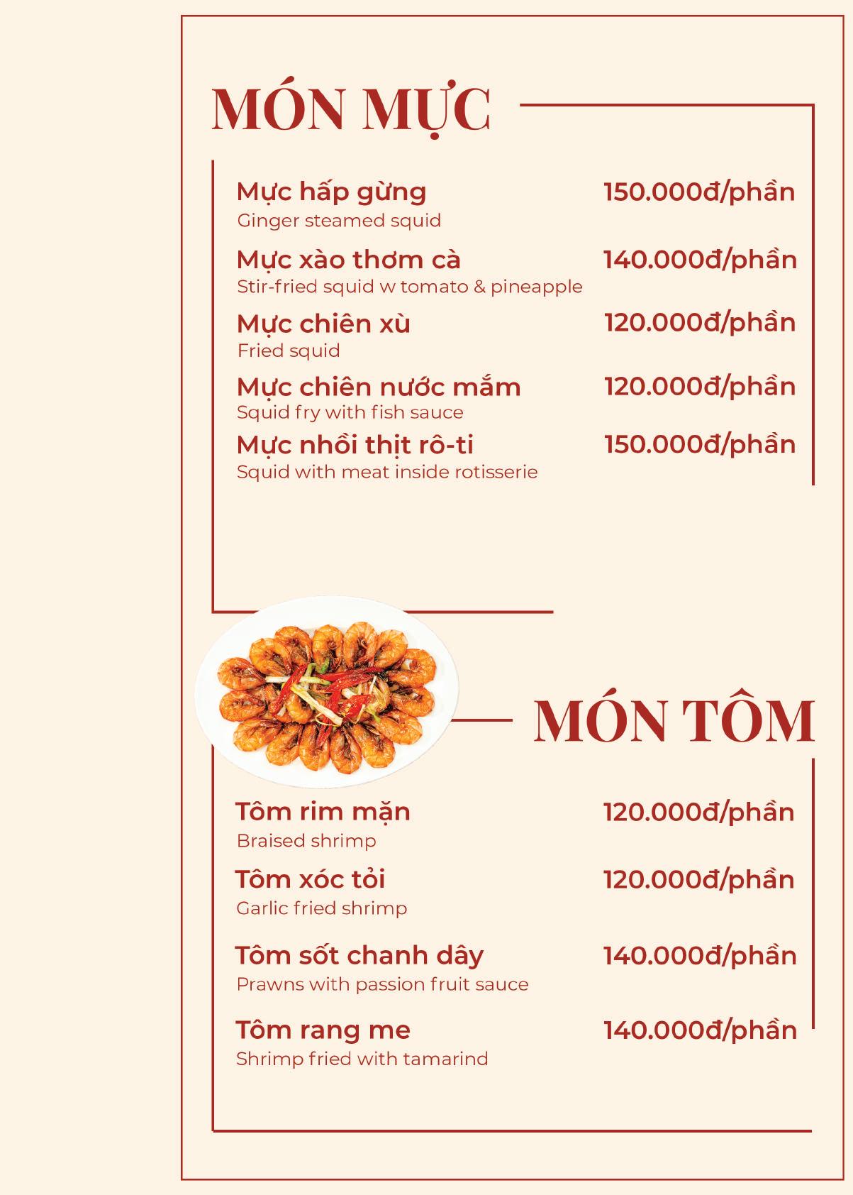 Menu Dien Chau Restaurant by Bảo Tran Nguyễn Viết - Issuu
