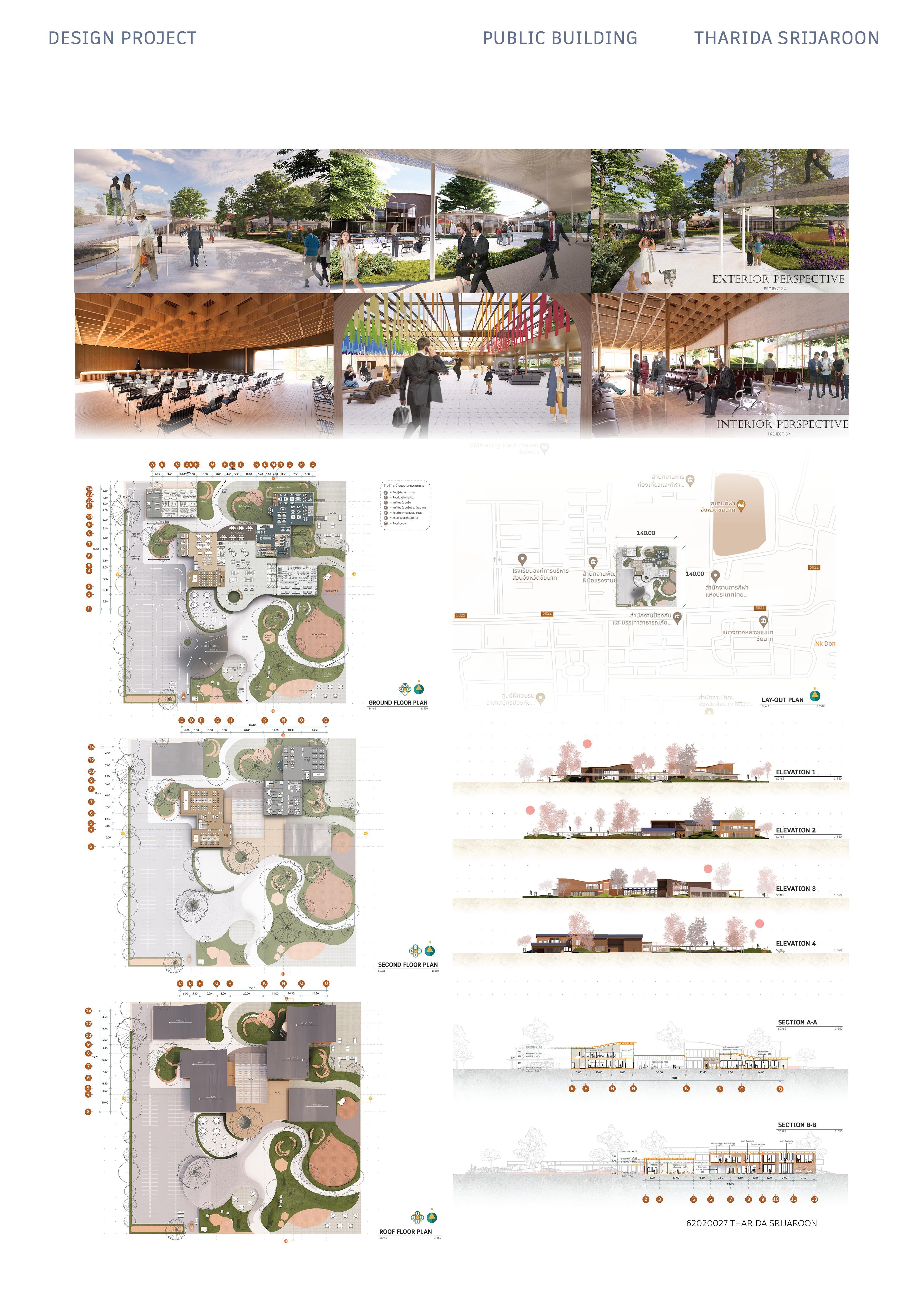 Tharida srijaroon - Architectural Portfolio, AAD, KMITL (Eng ver) by Da ...