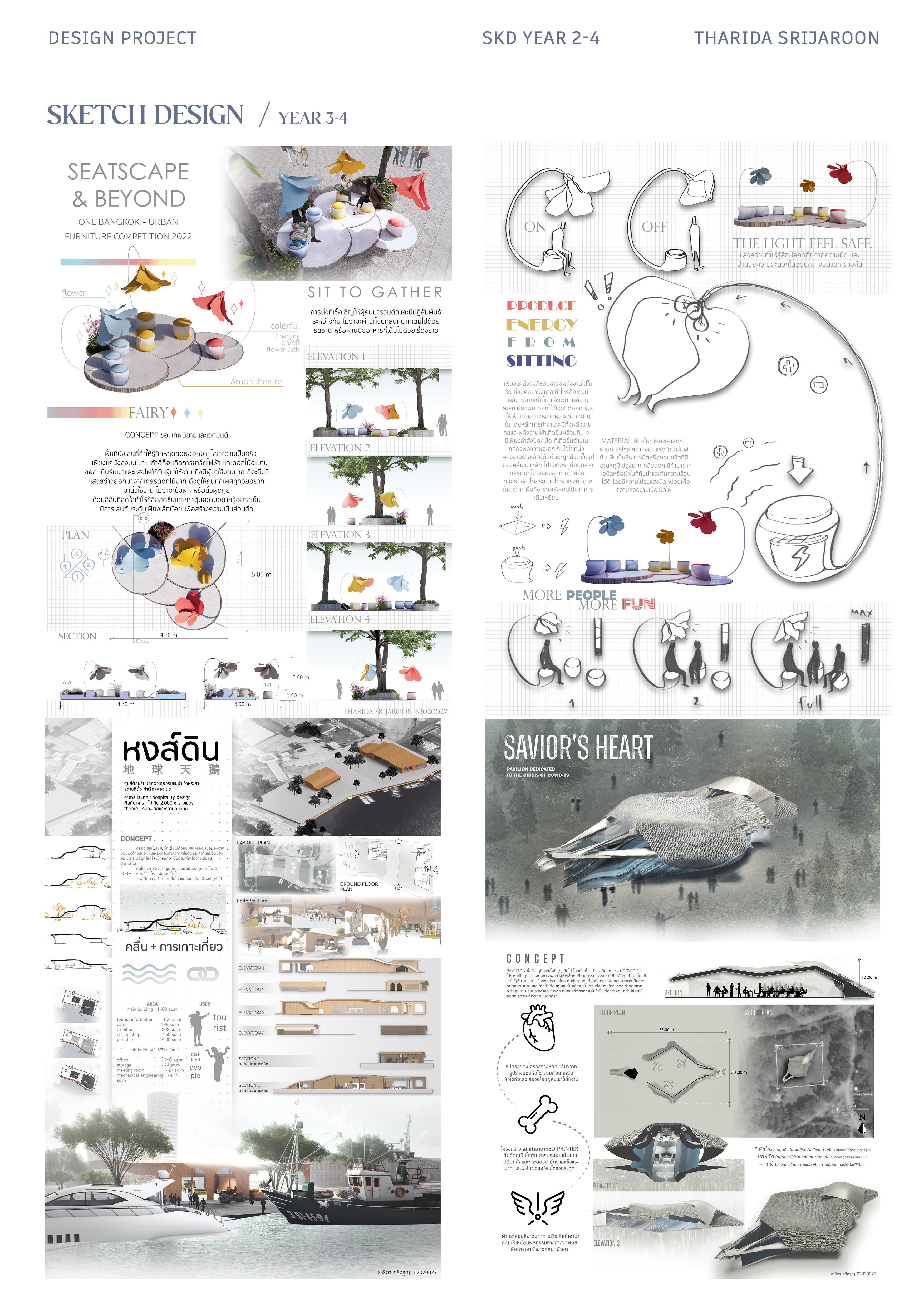 Tharida srijaroon - Architectural Portfolio, AAD, KMITL (Eng ver) by Da ...