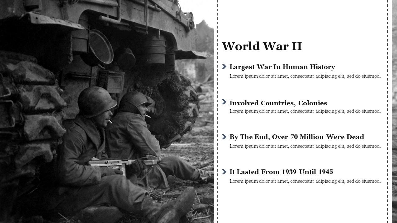 Ppt The Second World War Powerpoint Presentation Id PowerPoint