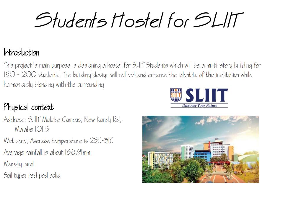 Shansayan Sritharan - BSc(Hons) Architecture - Year 02 - 2022 by SLIIT School of Architecture ...