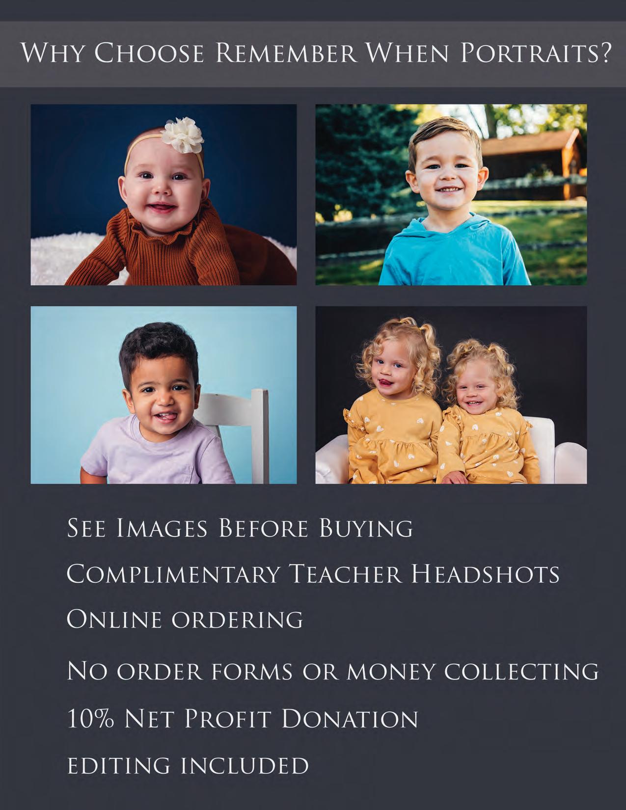 2023 Preschool Portraits Brochure by Remember When Portraits - Issuu