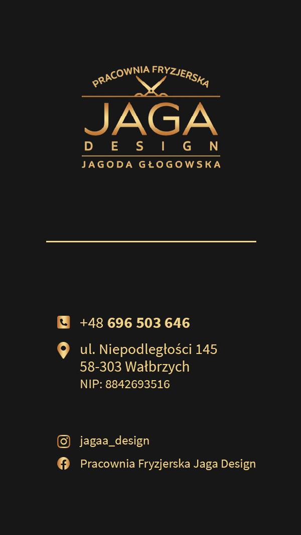 Wizytówka_Jaga_Design_Propozycje by ProjektyGraficzne24h.pl - Issuu