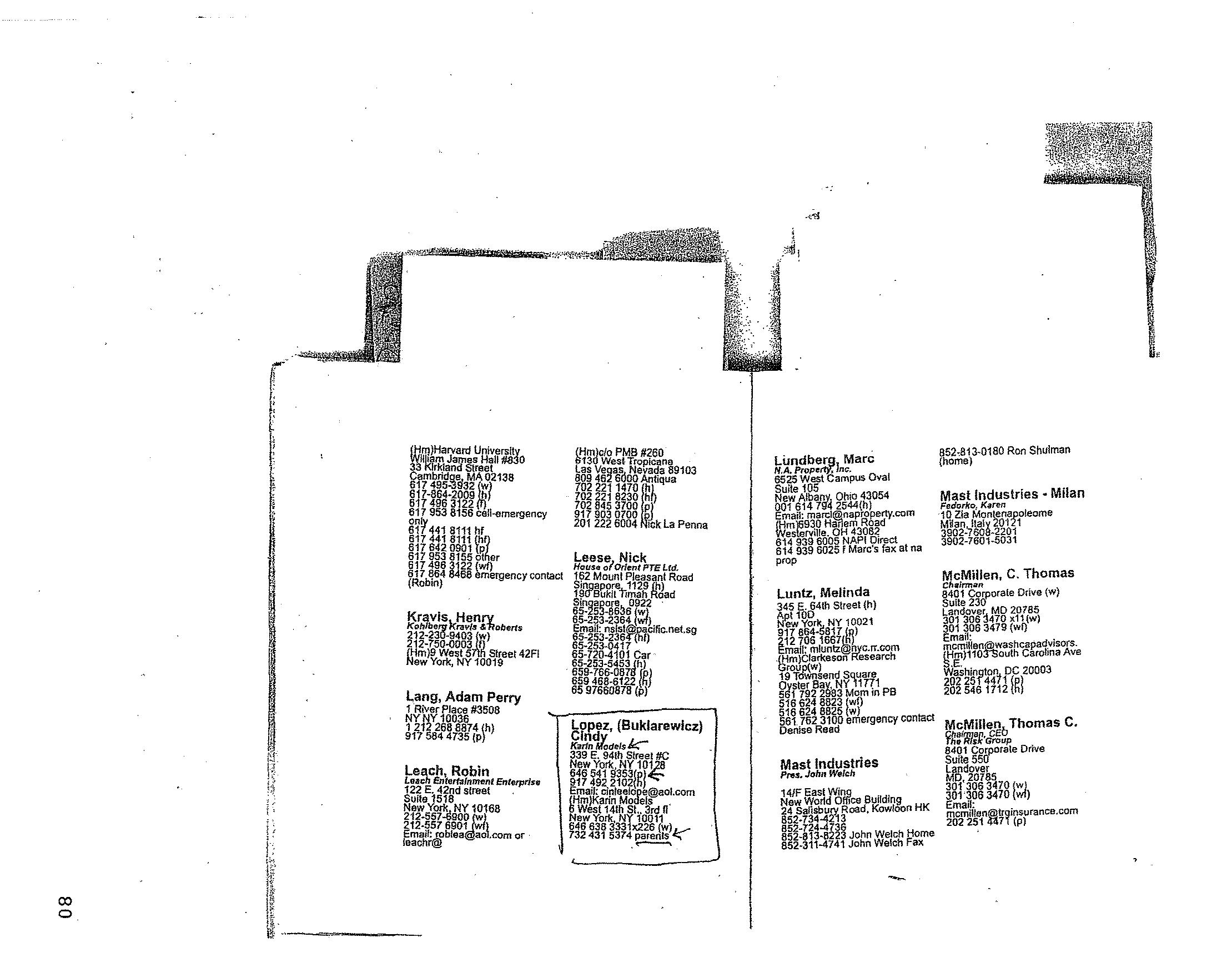 The Digital Epstein's Little Black Book - UNREDACTED by mentorman46 - Issuu