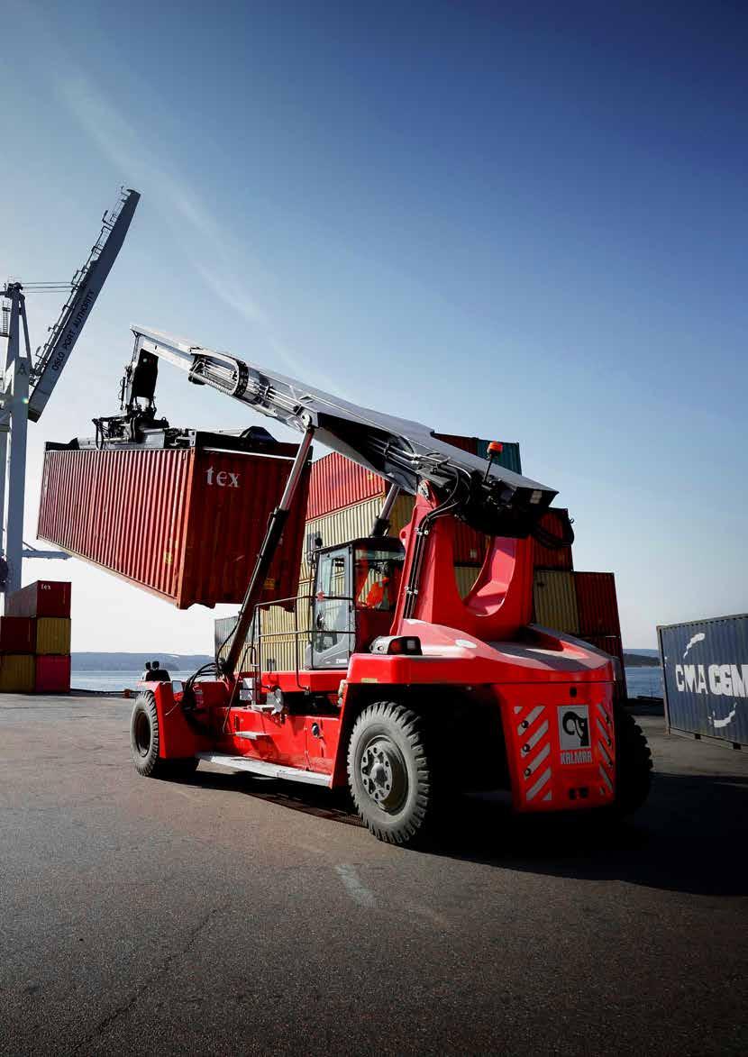 Kalmar reachstacker tomme containere datablad by Protruck - Issuu