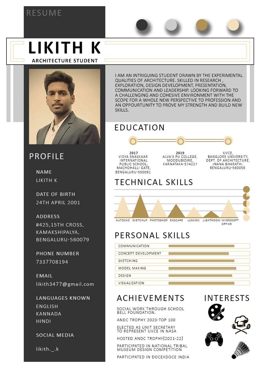 ARCHITECTURAL UG PORTFOLIO/LIKITH K/B.arch by Likith Likith - Issuu