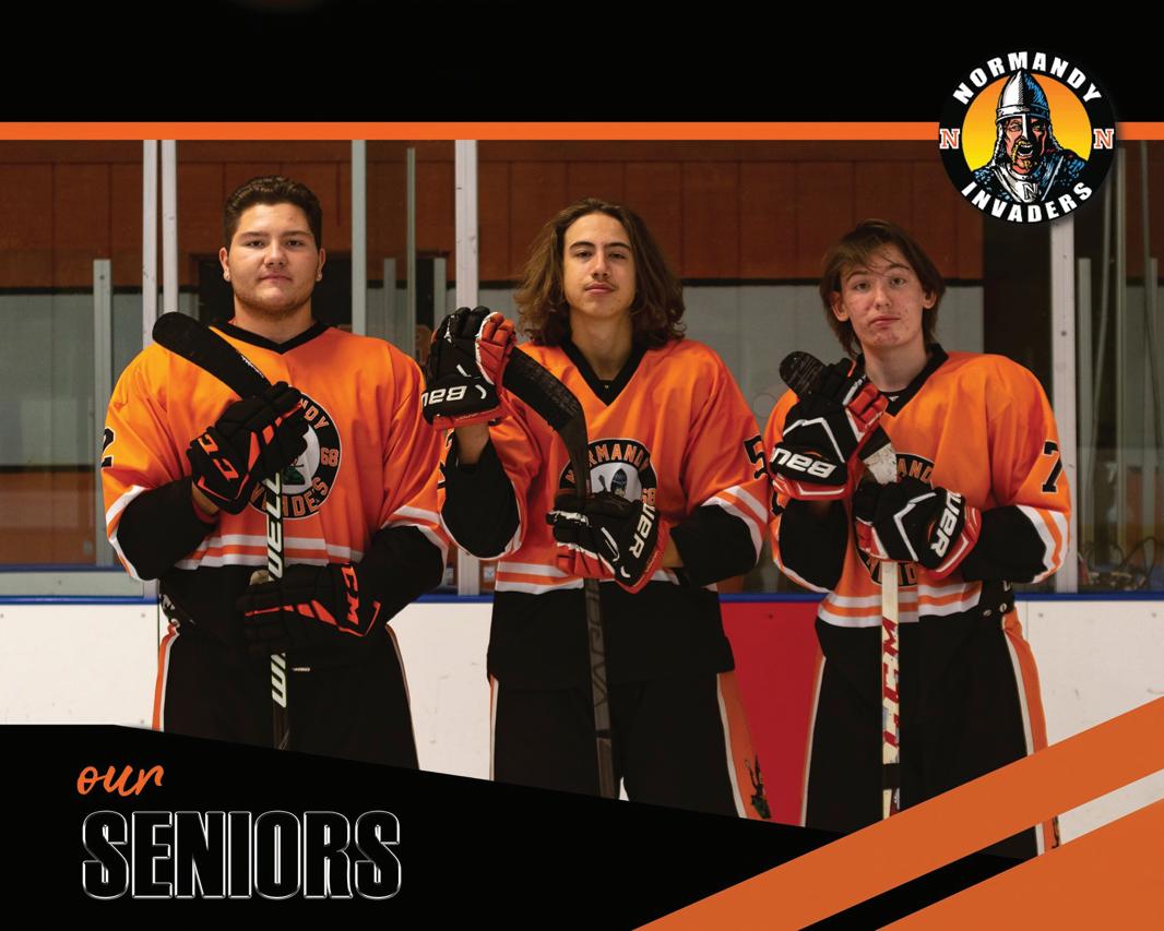 Normandy Invader Hockey Senior Night 2023 by Crystal Nowak - Issuu