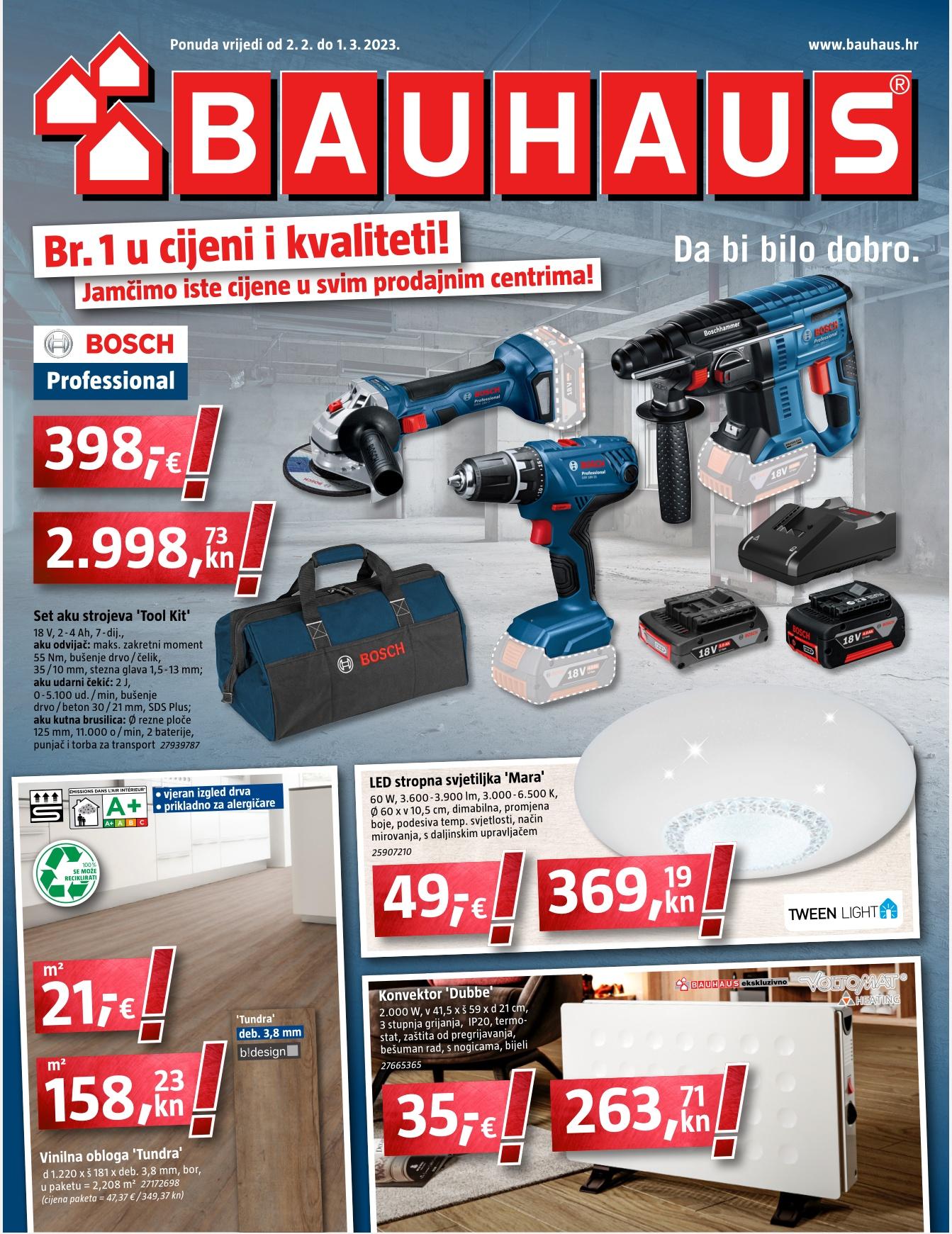 Bauhaus katalog od 02.02.-01.03.2023. by Catalog.hr - Issuu