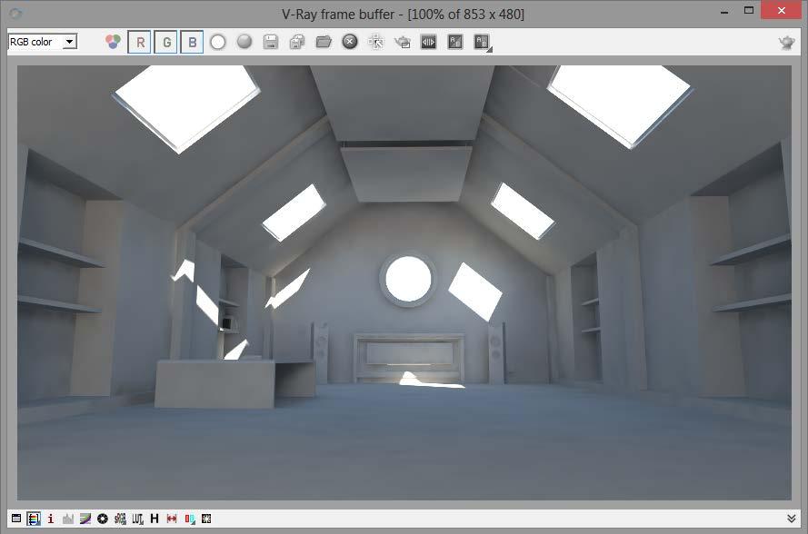 Tutorial Google Sketchup Pro Rendering Using Vray SketchUP Vray section rendering | Rendering ...