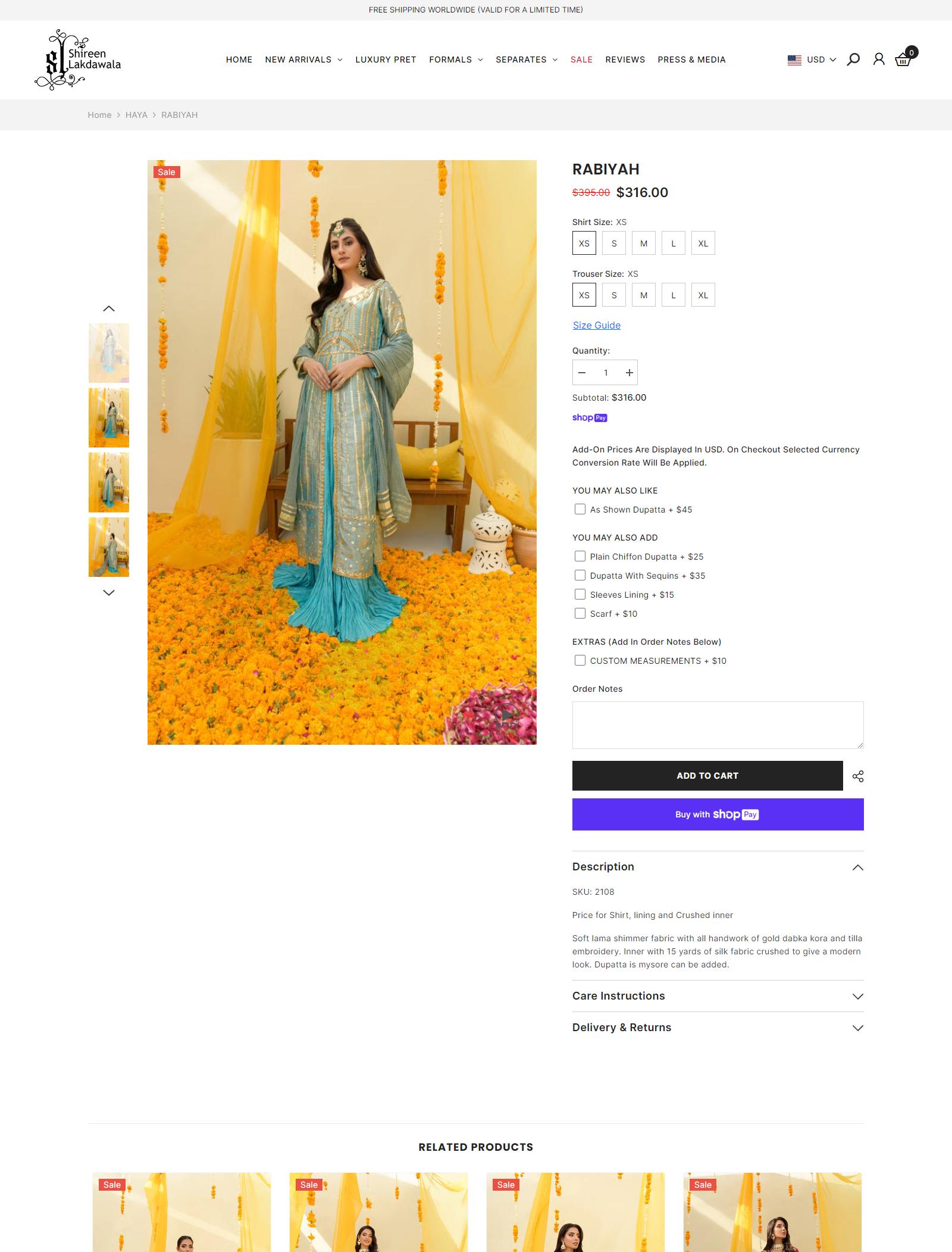 Designer Dress RABIYAH for Wedding Season by Shireen_Lakdawala - Issuu