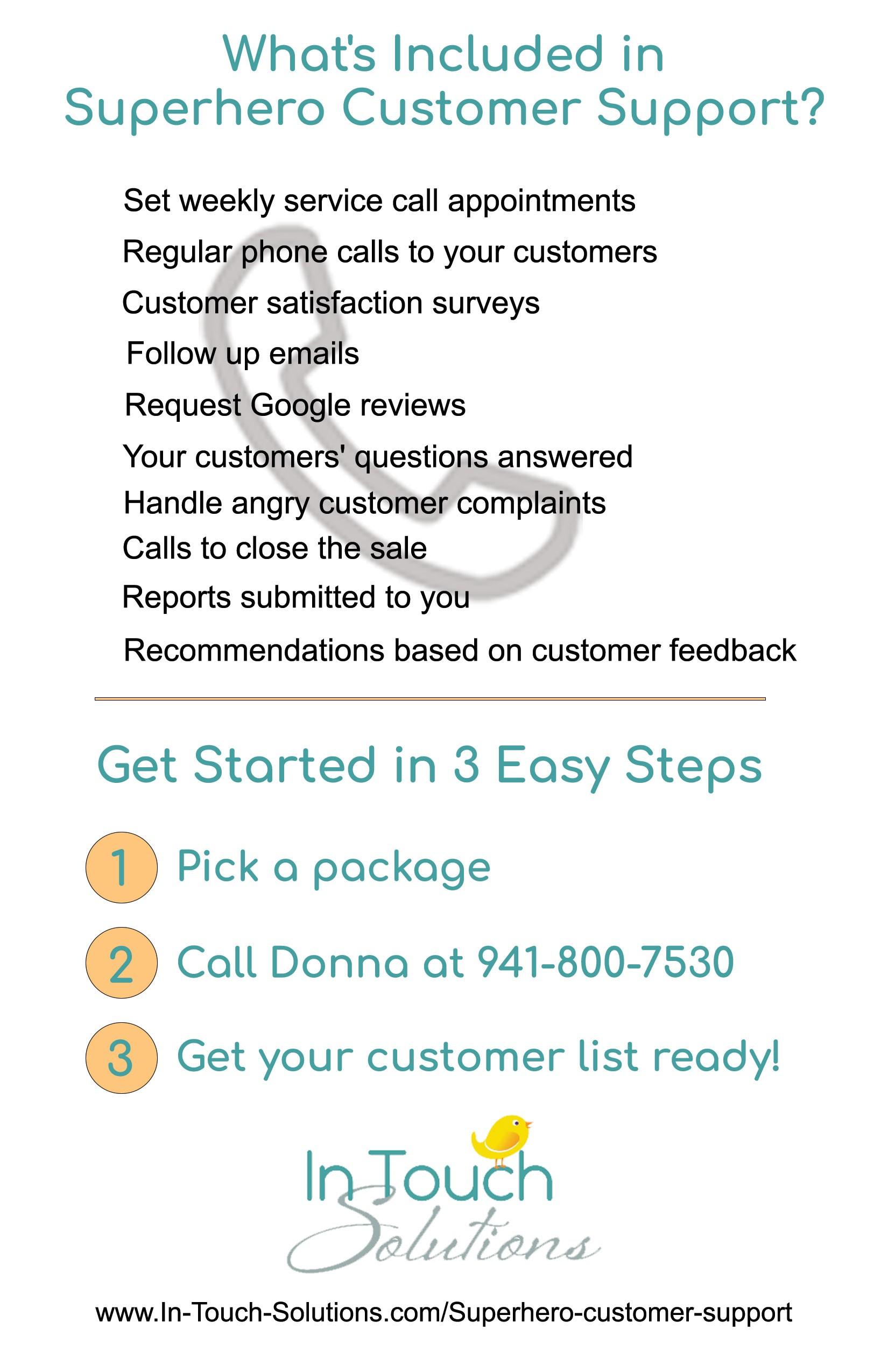 Superhero Customer Support Brochure by dsaliter - Issuu
