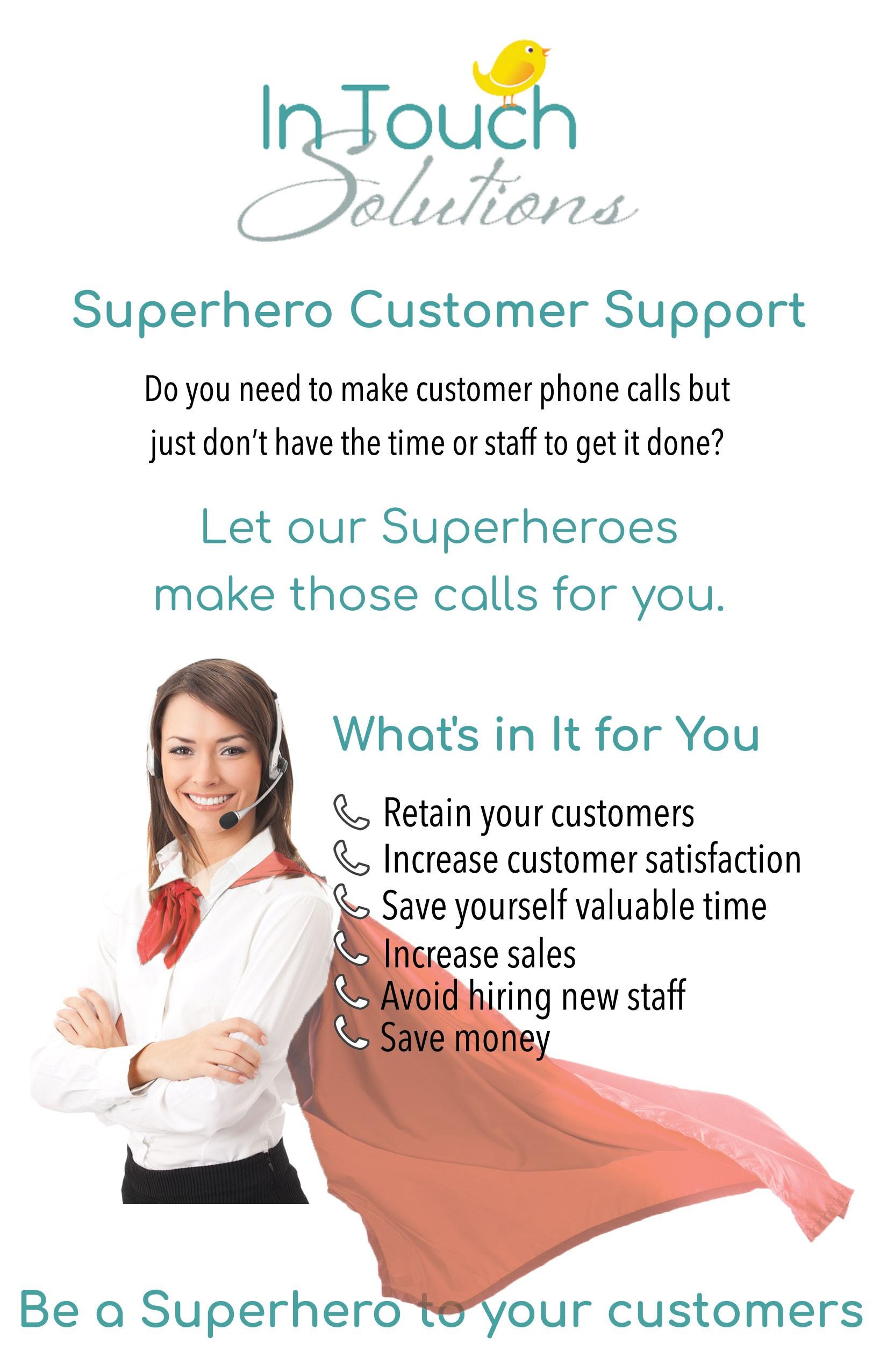 Superhero Customer Support Brochure by dsaliter - Issuu