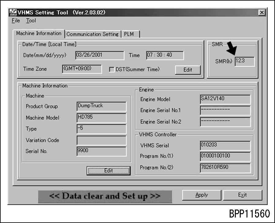 SETTING PROCEDURES FOR REPLACING VHMS CONTROLLER - Issuu