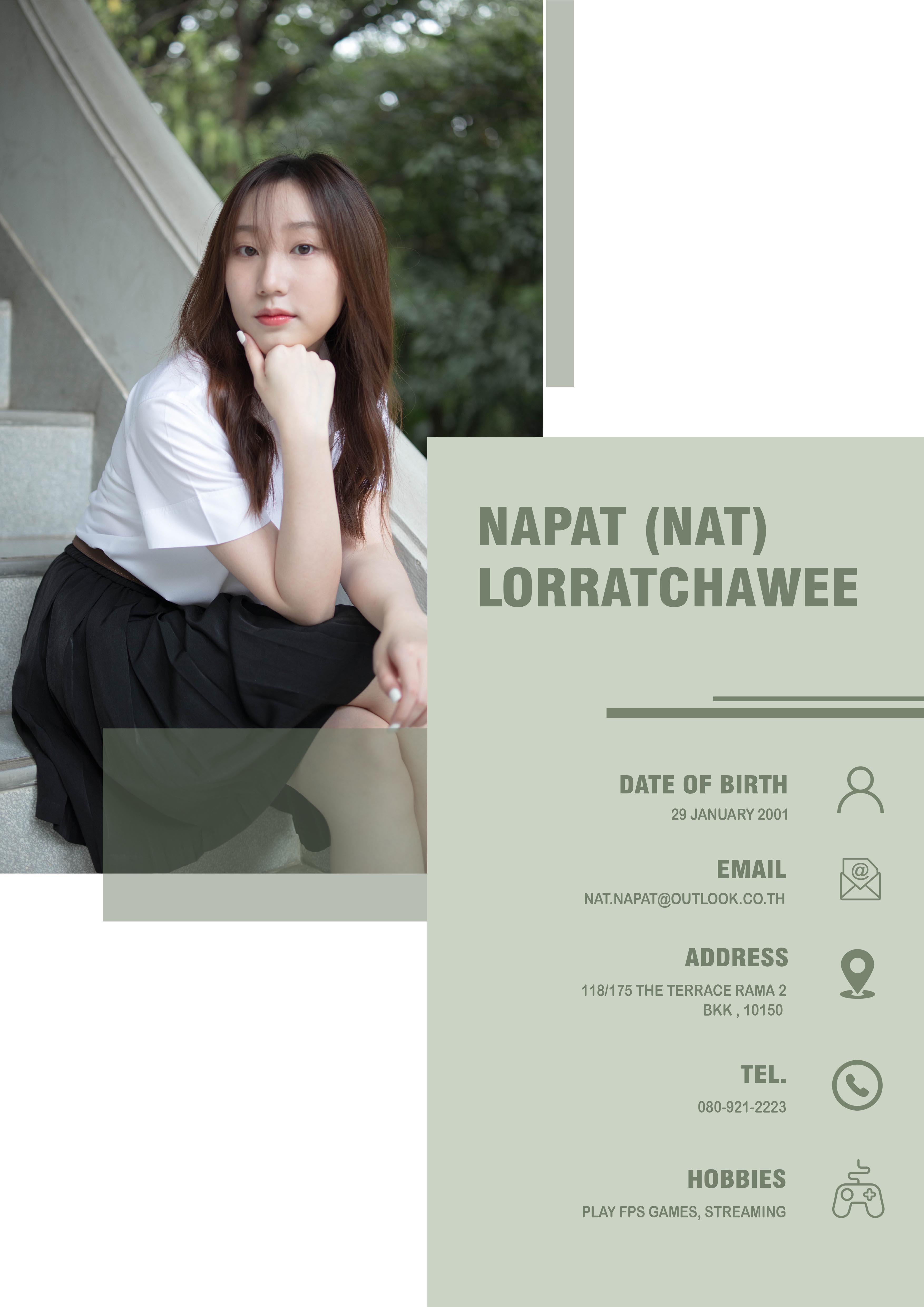 Napat Lorratchawee Portfolio by natyeol - Issuu