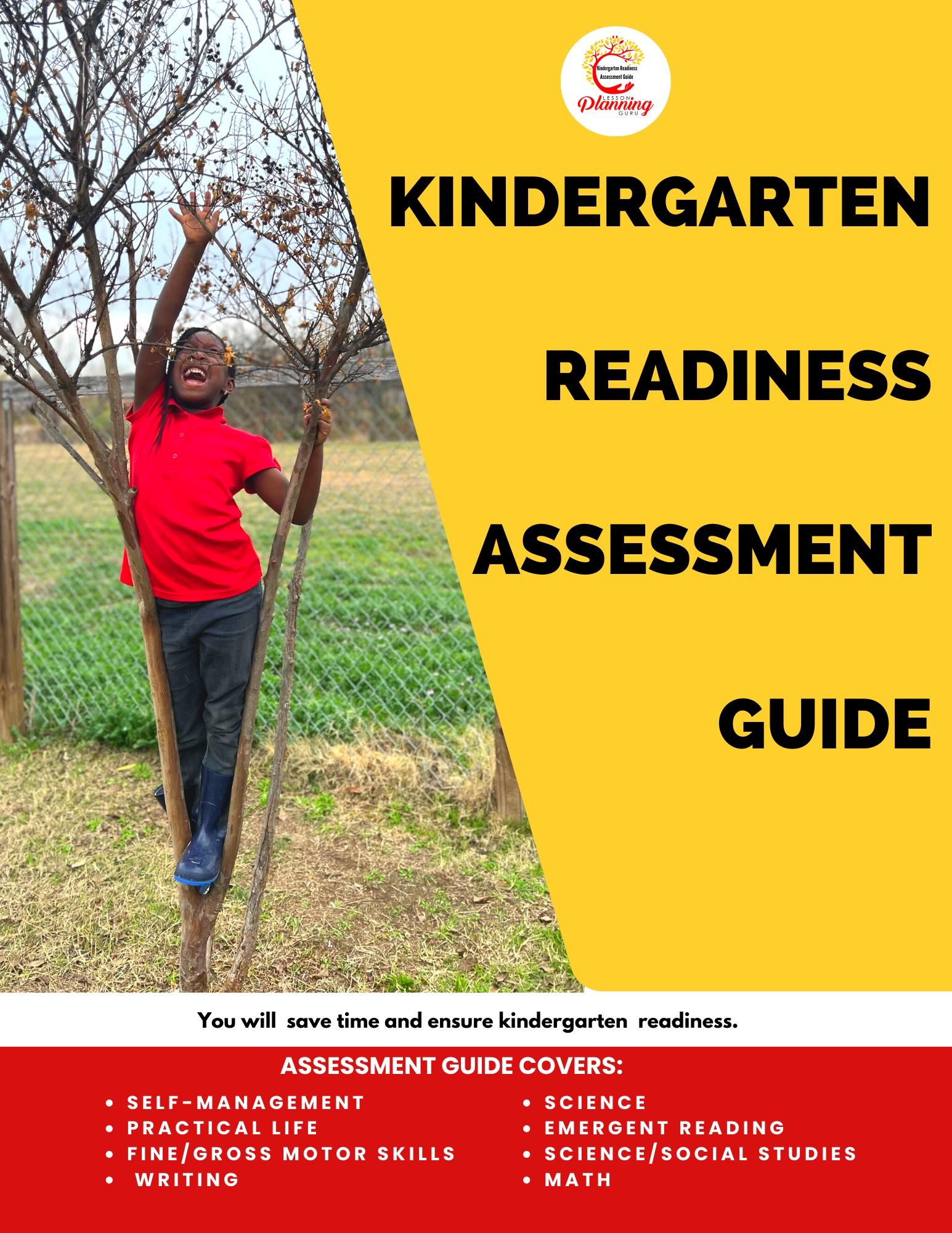 Kindergarten Readiness Assessment Guide by Leora Cowart - Issuu