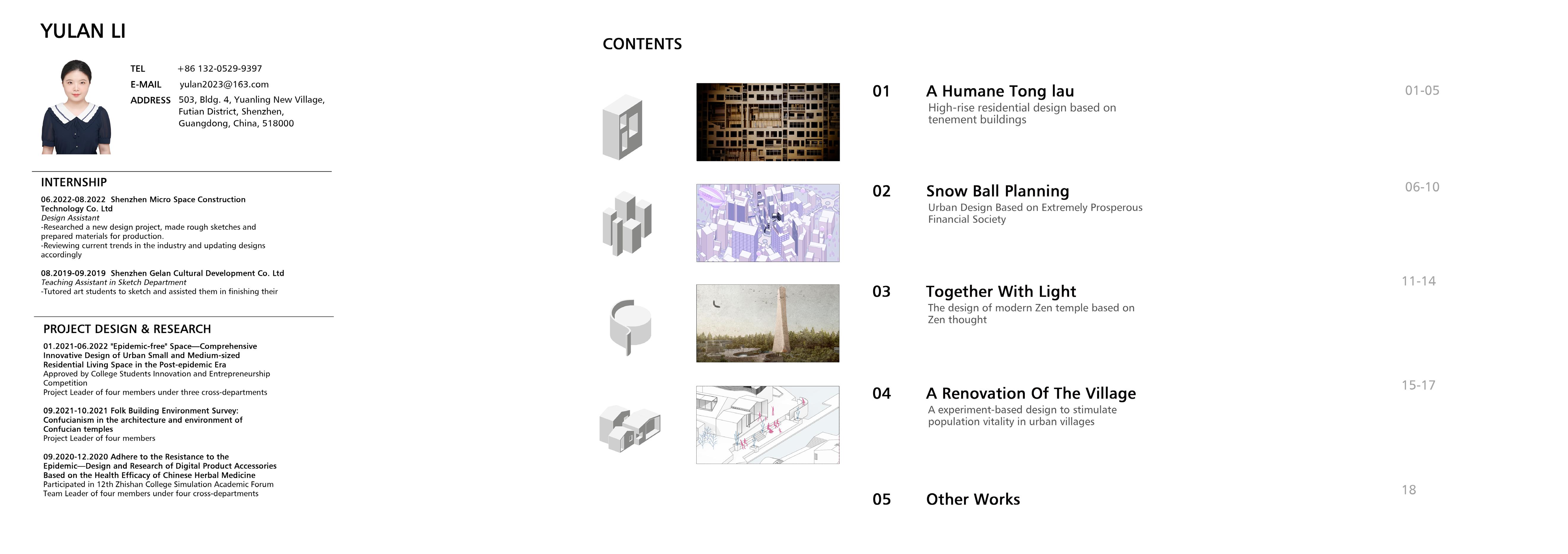 Portfolio for Architectural Design by yulan-li - Issuu