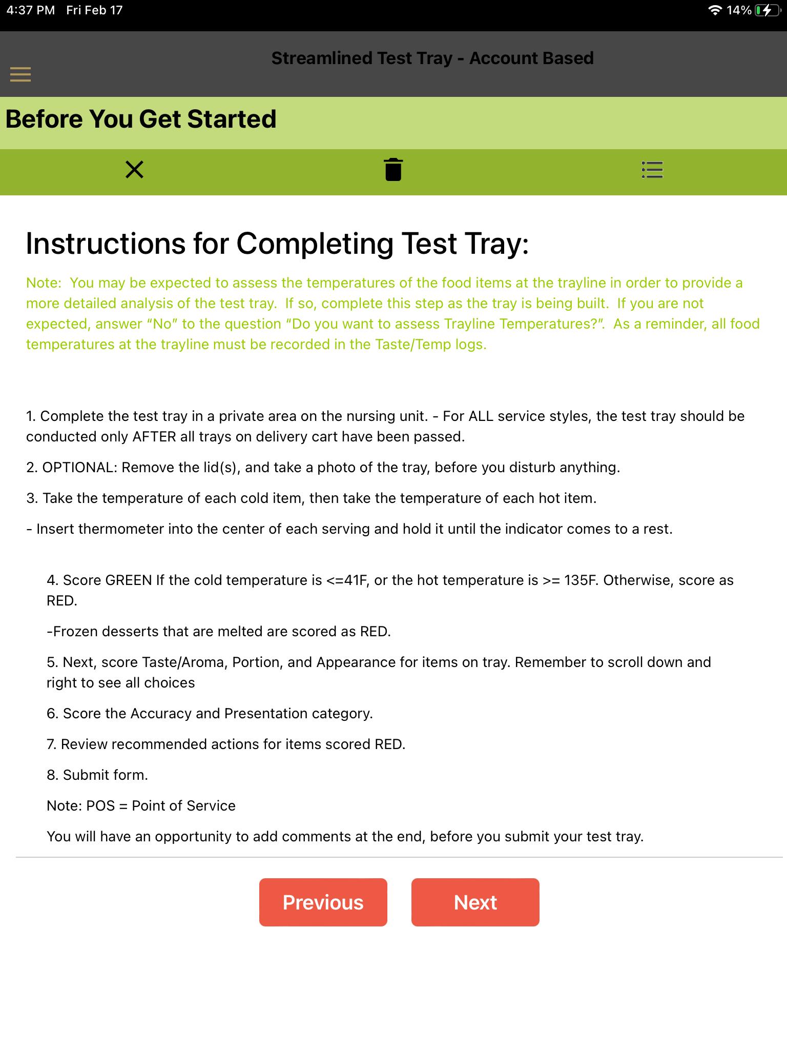 Streamlined Test Tray How to Guide by Morrison Healthcare - Issuu