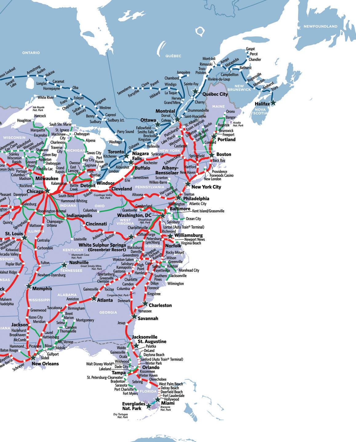 Amtrak Vacations Famous Routes Brochure - United States by YLG INC. - Issuu