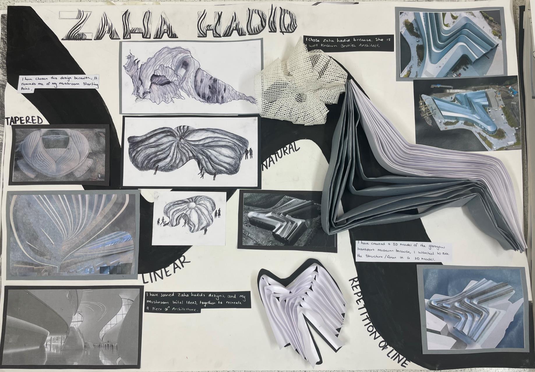 Zaha Hadid Drawing Techniques