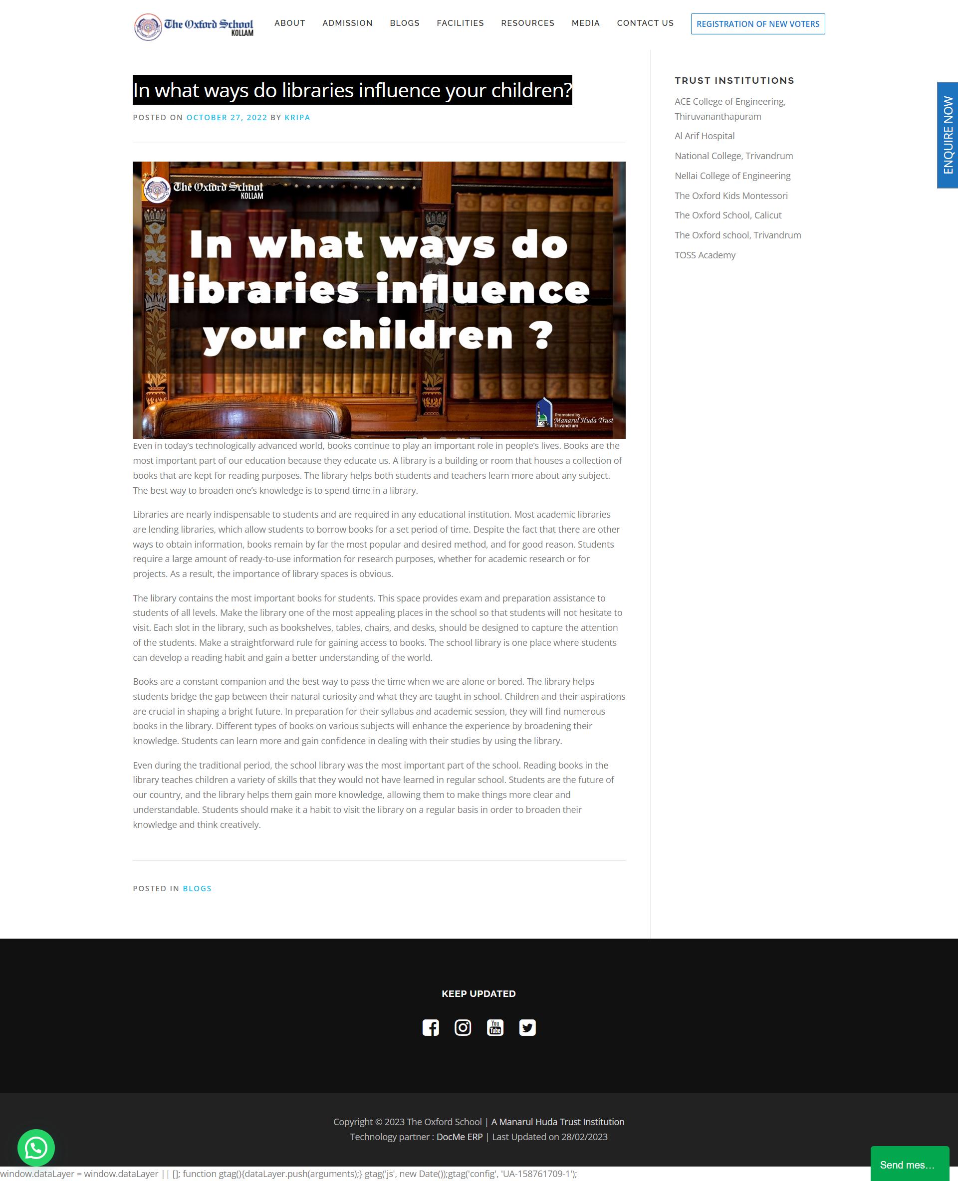 In what ways do libraries influence your children? by taznimash - Issuu