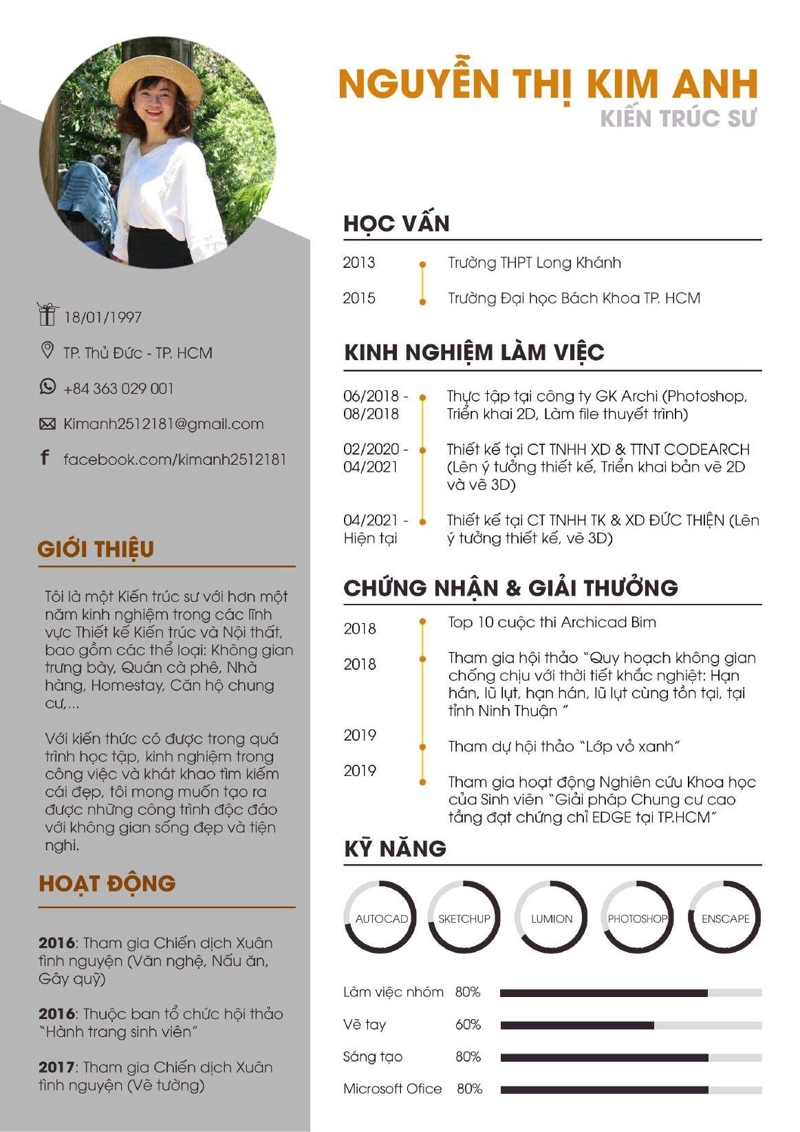 PORTFOLIO NGUYEN THI KIM ANH by Kimanh2512181 - Issuu