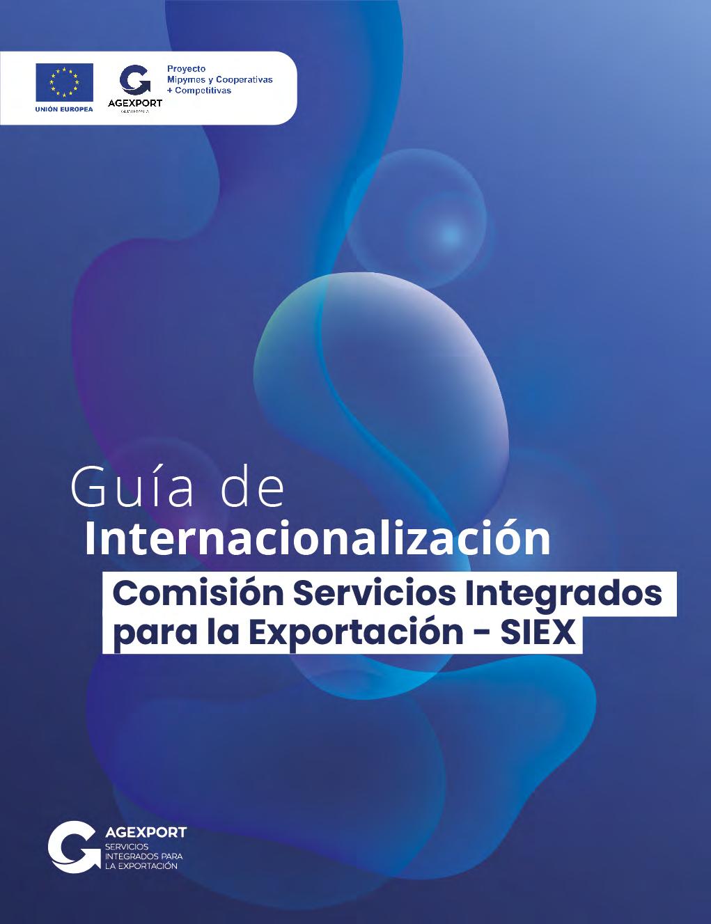 Guía de Internacionalización para la comisión SIEX - AGEXPORT by ConikStudio - Issuu