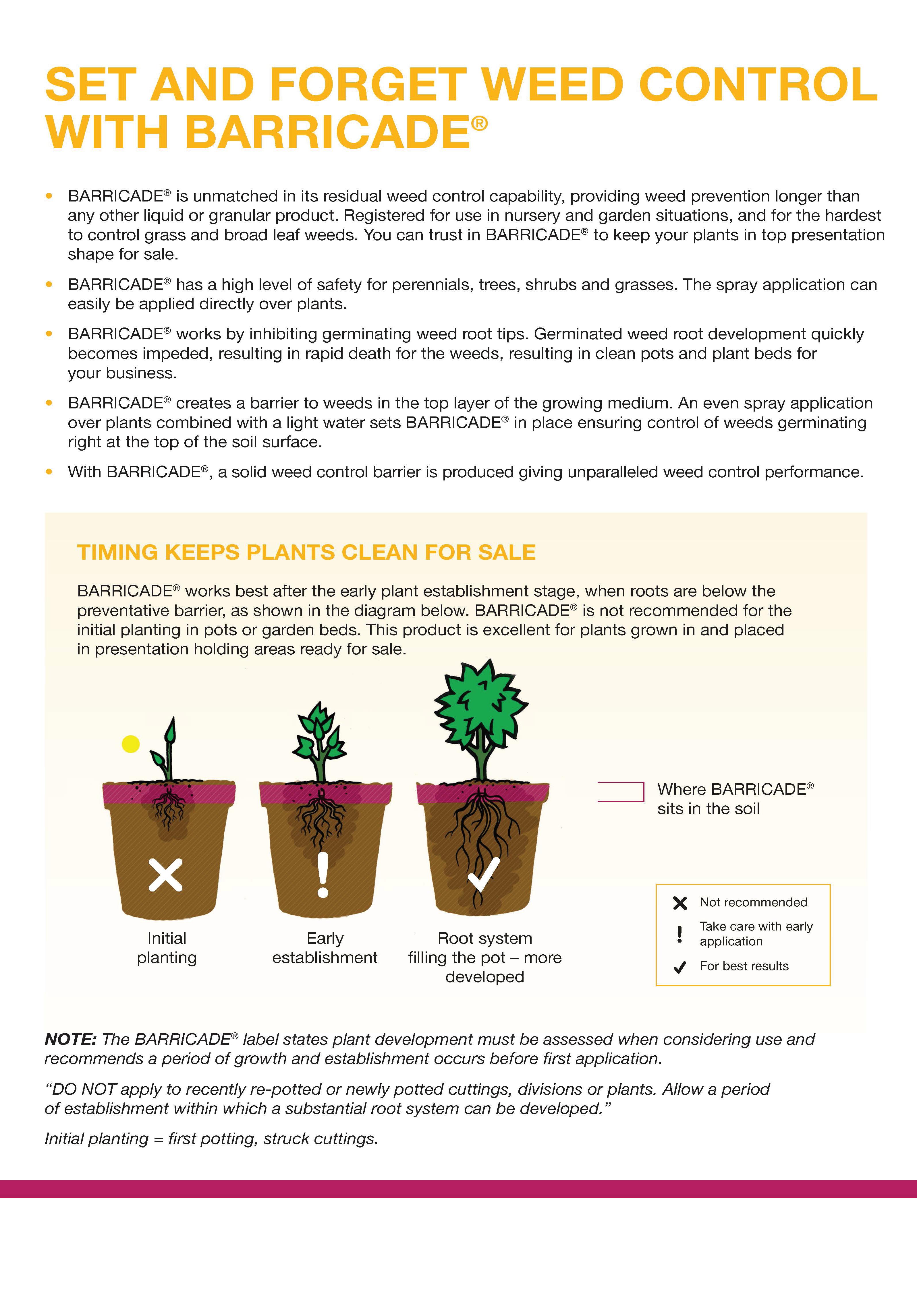Barricade® Broad-Spectrum Weed Control Made Easy by Daltons - Issuu