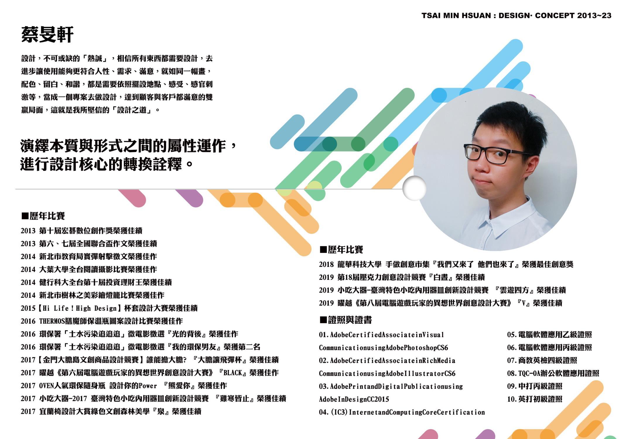 TSAI MIN HSUAN : DESIGN· CONCEPT 2013~23 by 蔡旻軒 - Issuu