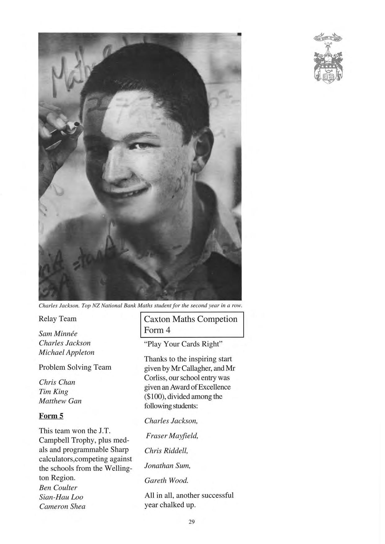 The Wellingtonian 1996 by Wellington College OBA - Issuu