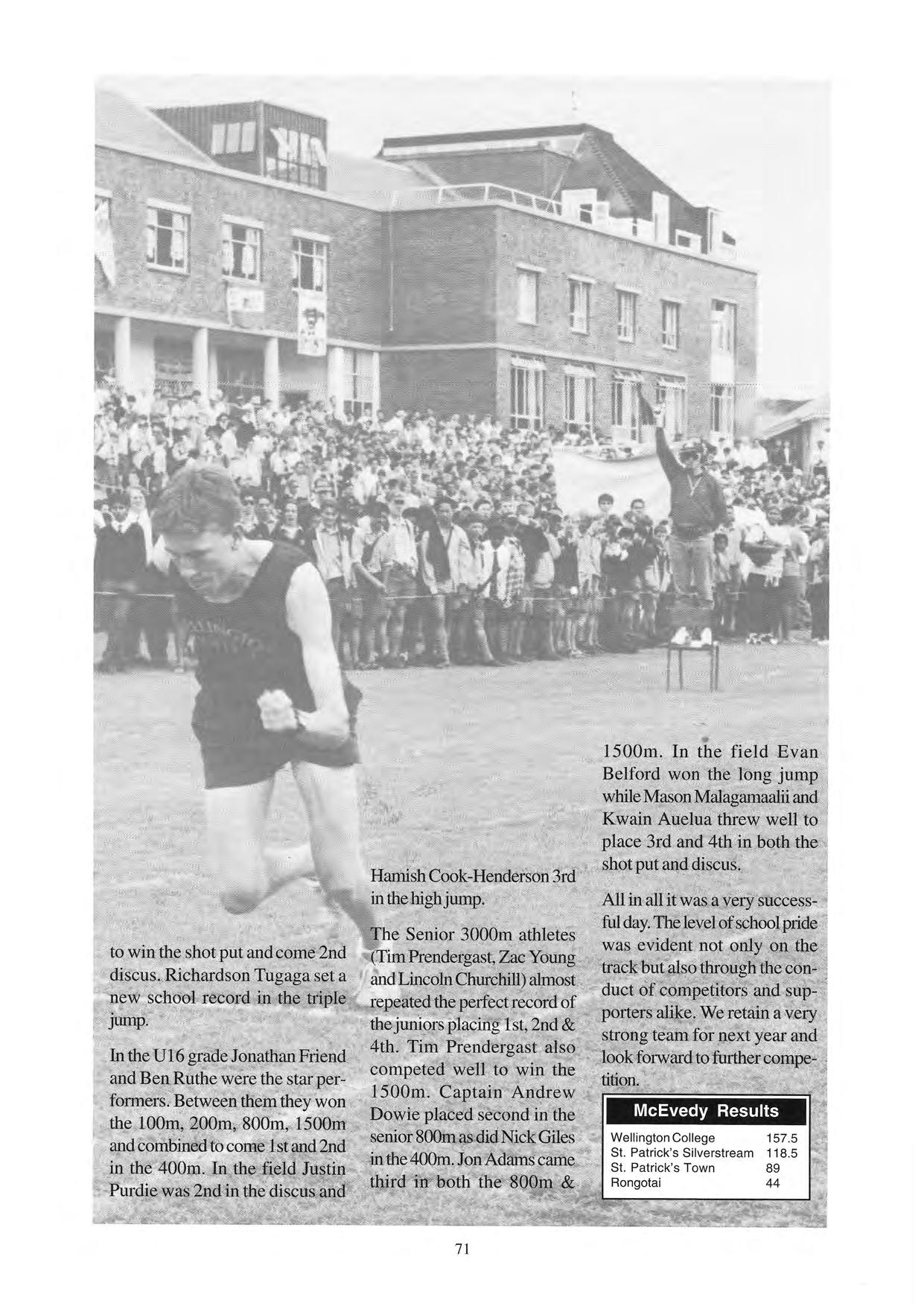 The Wellingtonian 1996 by Wellington College OBA - Issuu