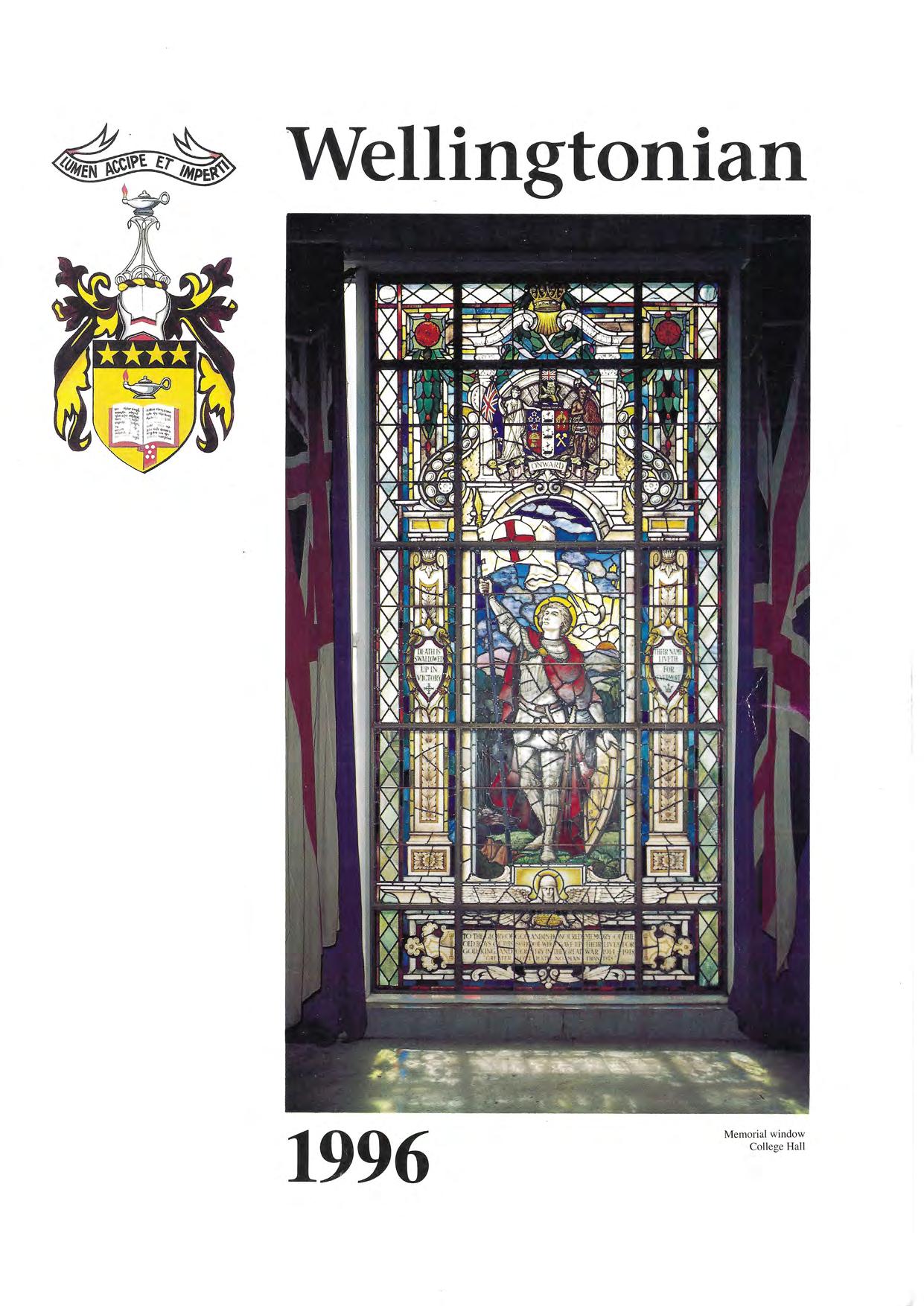 The Wellingtonian 1996 by Wellington College OBA - Issuu