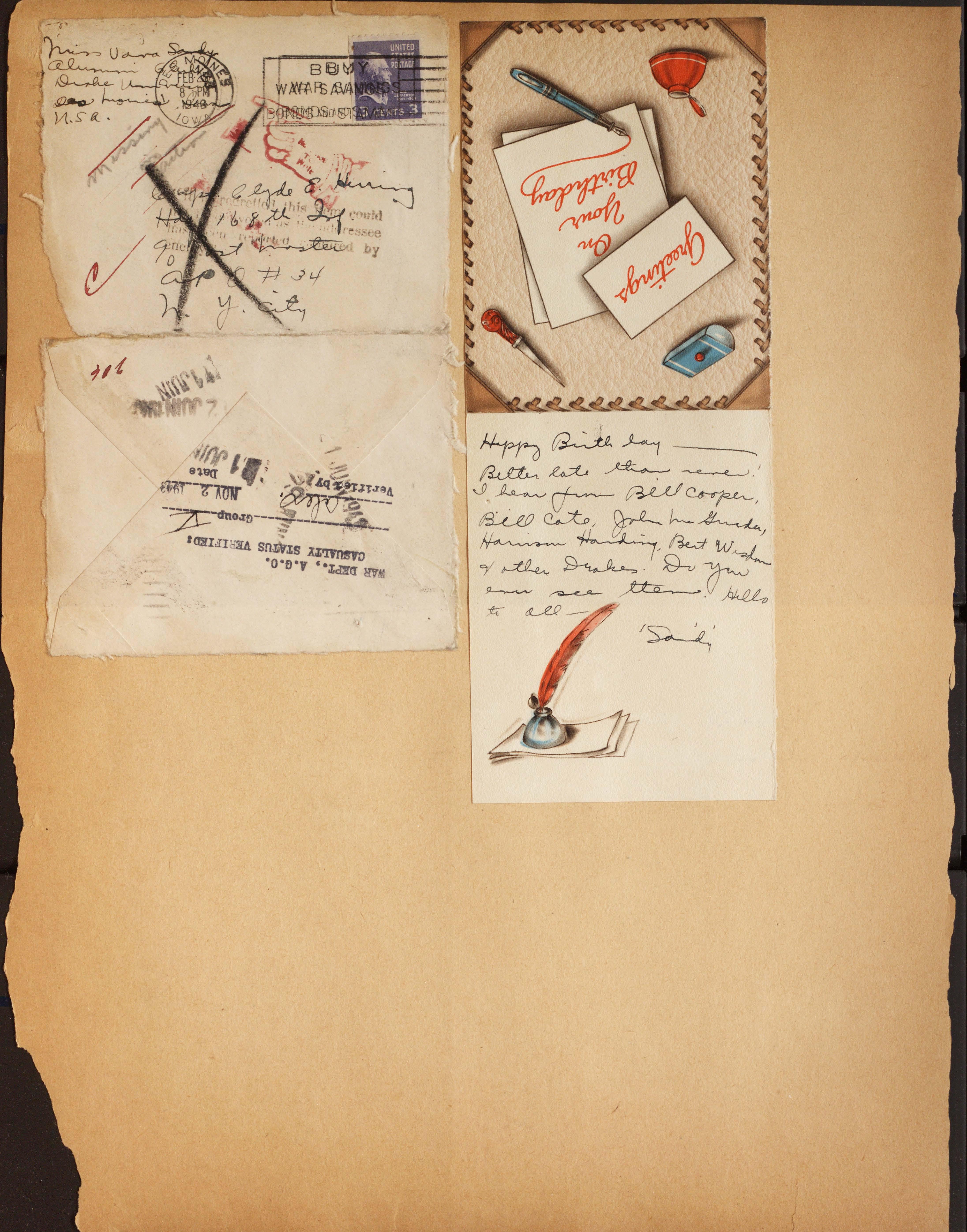 Vava Sandy WWII Scrapbook by Drake University - Issuu