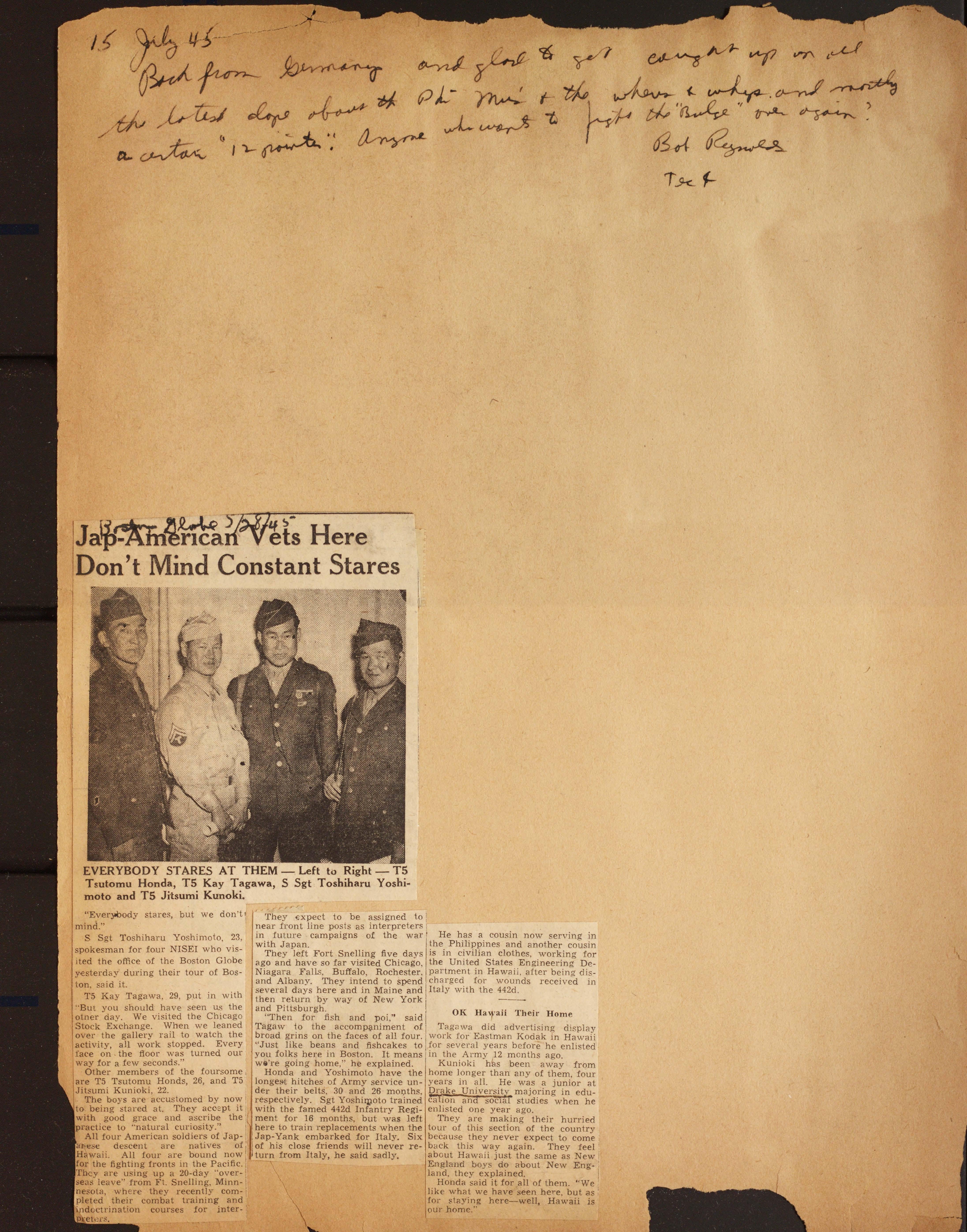 Vava Sandy WWII Scrapbook by Drake University - Issuu