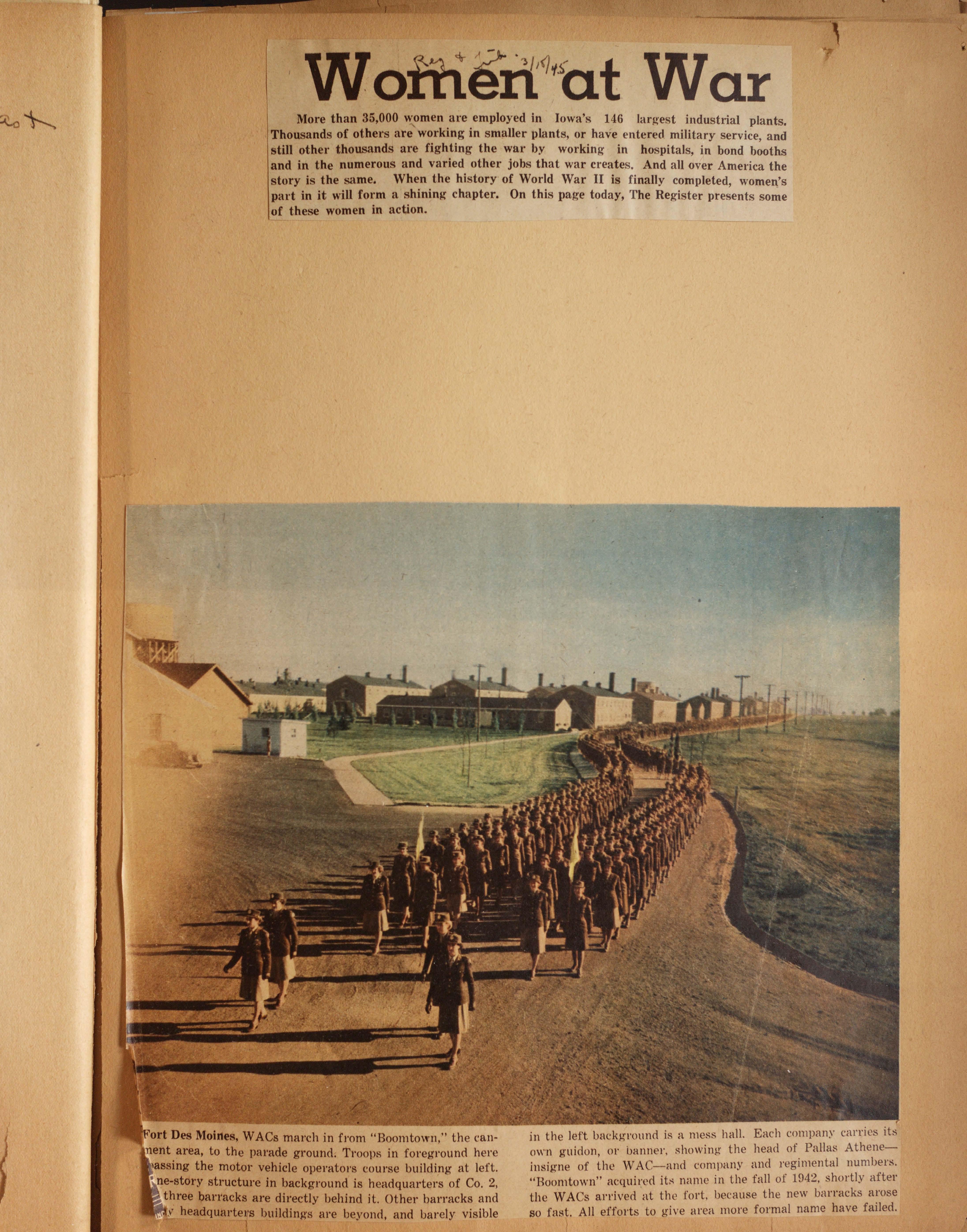 Vava Sandy WWII Scrapbook by Drake University - Issuu
