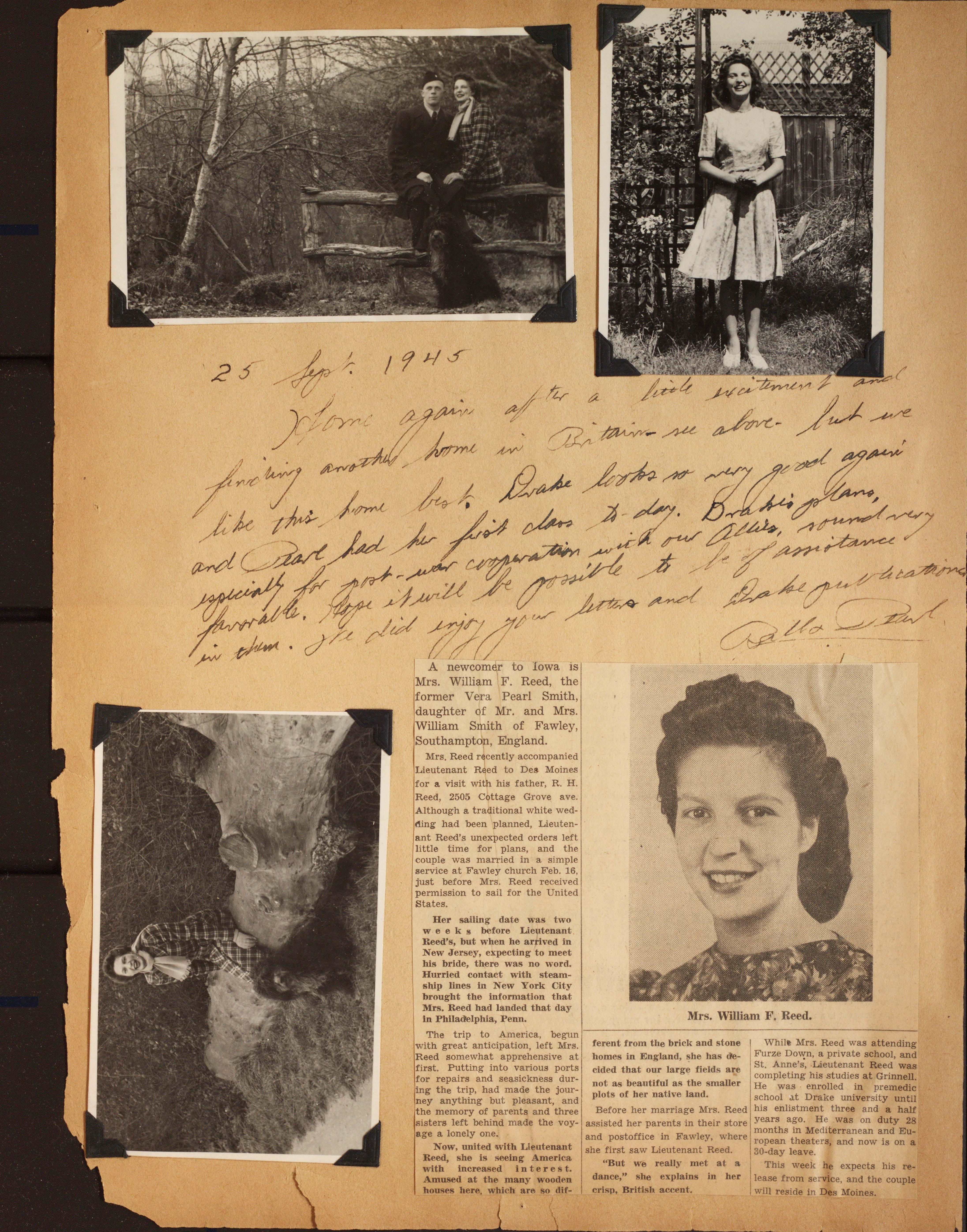 Vava Sandy WWII Scrapbook by Drake University - Issuu