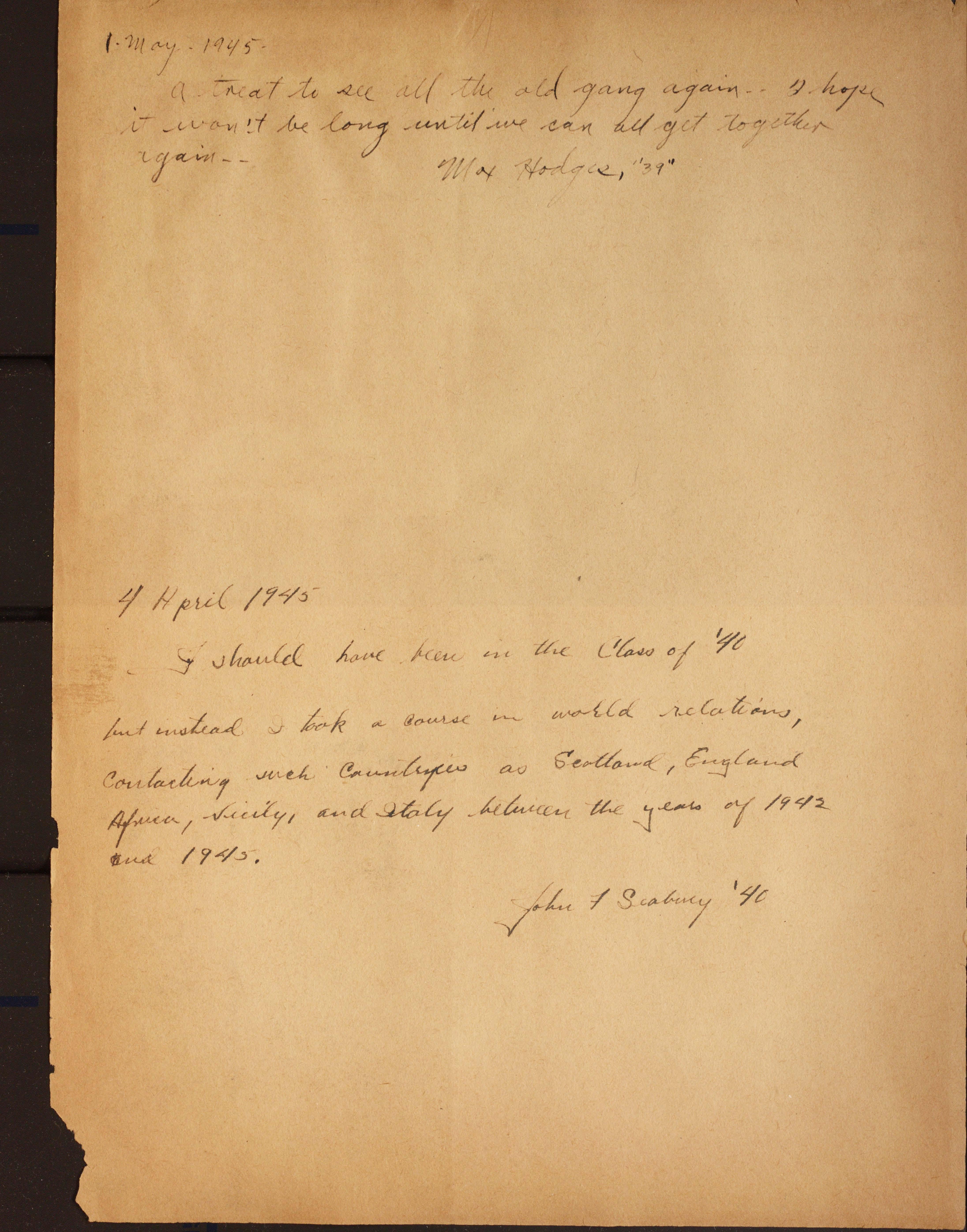 Vava Sandy WWII Scrapbook by Drake University - Issuu