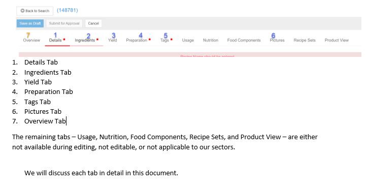 MenuWorks Recipe Protocol- MHC - Issuu
