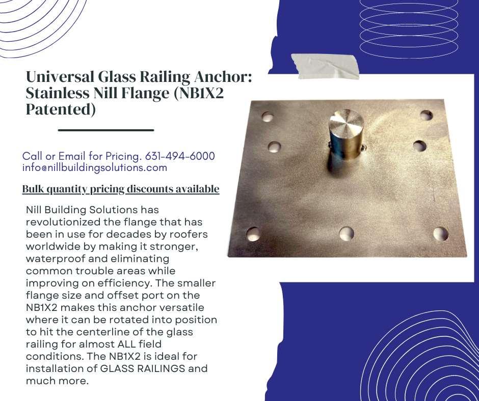 Glass Railing Anchors by Nill Building Solutions - Issuu