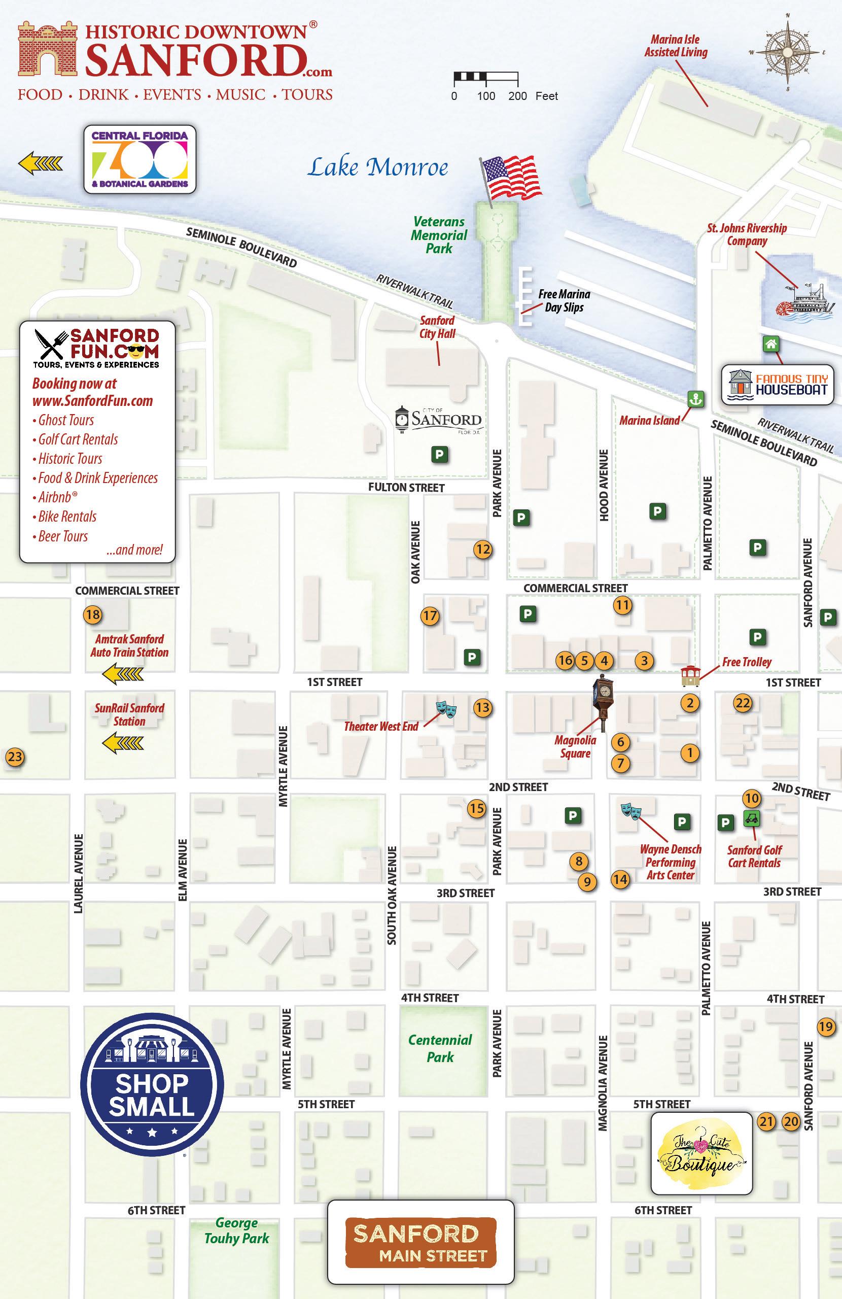 SANFORD VISITORS GUIDE - Historic Downtown Sanford, Florida by ...