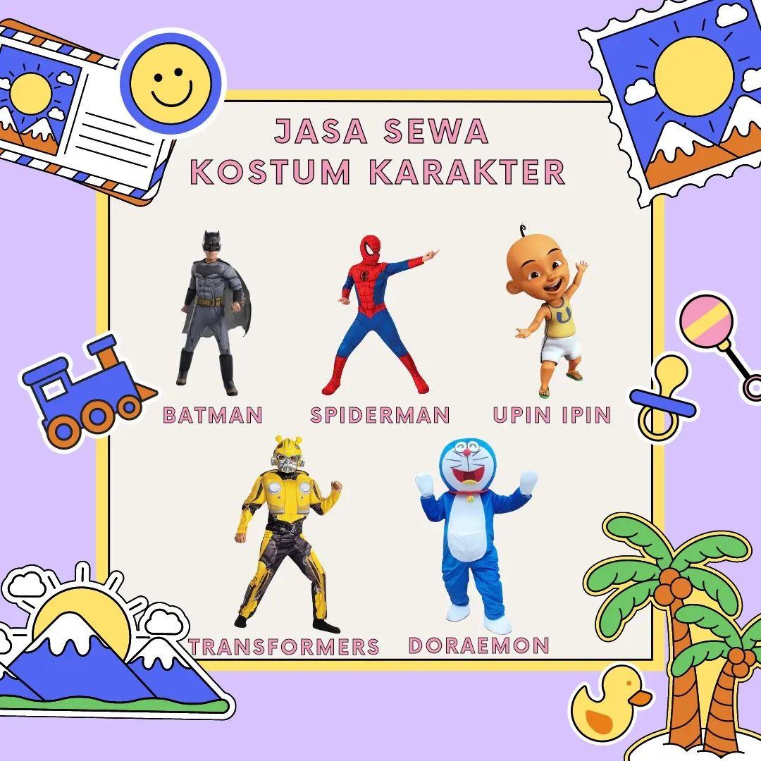 TERBAIK Jasa Sewa Kostum Karakter Bogor | WA. 0813-8282-8222 ...