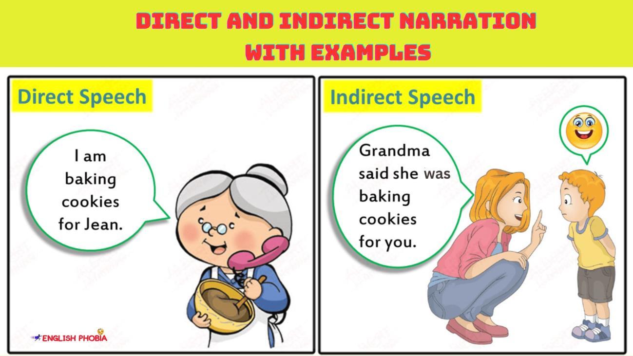 Direct And Indirect Narration With Examples By English Phobia Issuu Direct And Indirect Narration With Examples By English Phobia Issuu