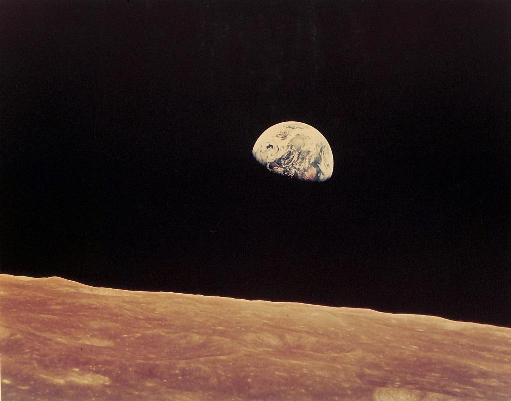 Earthrise - Earth Curve : A History of Earth seen from Space by Galerie ...