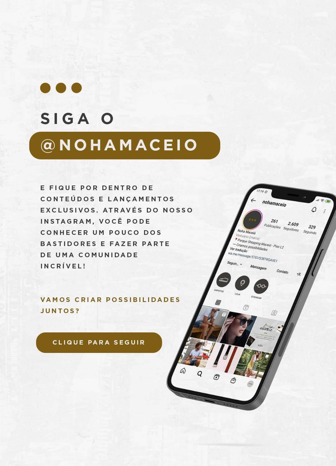 Da| Siga nosso Instagram | Maceio by nohashoes.com.br - Issuu Da| Siga nosso Instagram | Maceio by nohashoes.com.br - Issuu