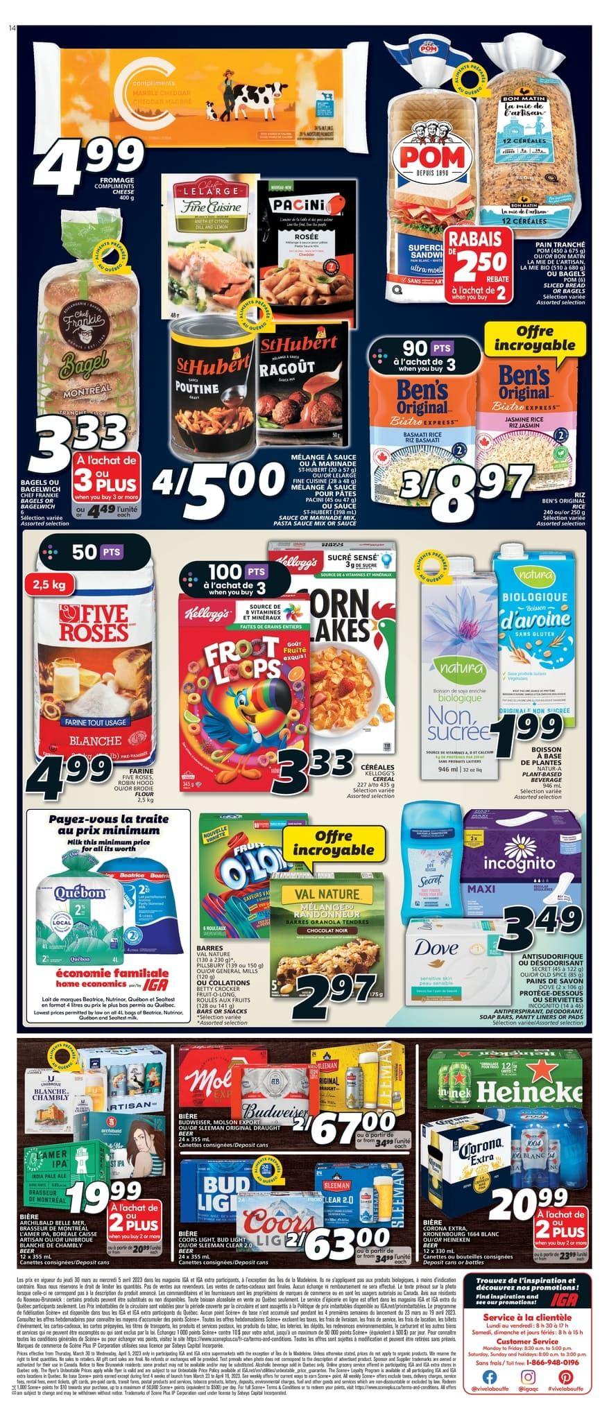 Circulaire IGA de la semaine prochaine by Circulaire-en-ligne.ca - Issuu